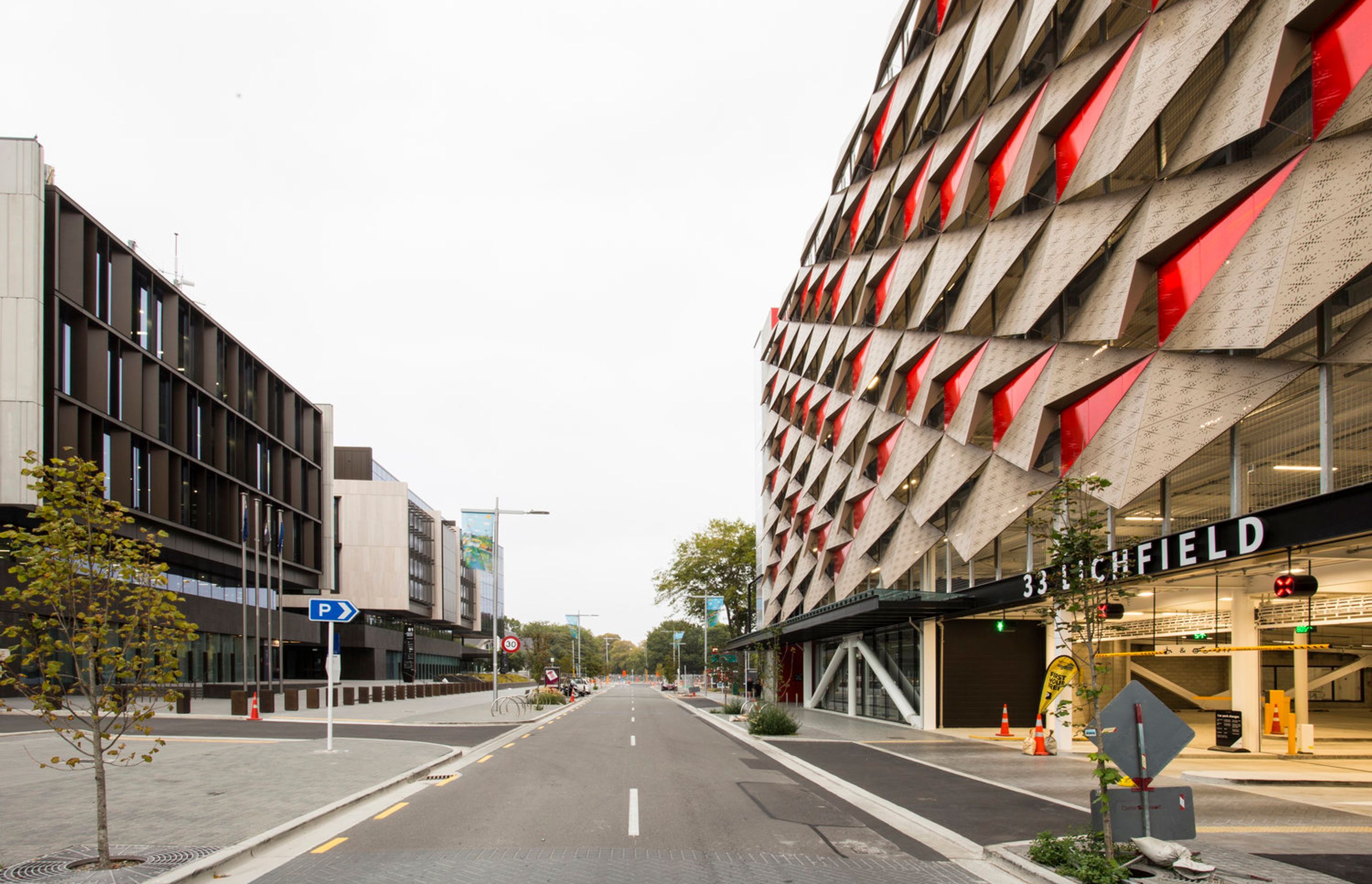 Lichfield Street Car Park By Map Architects Archipro Nz
