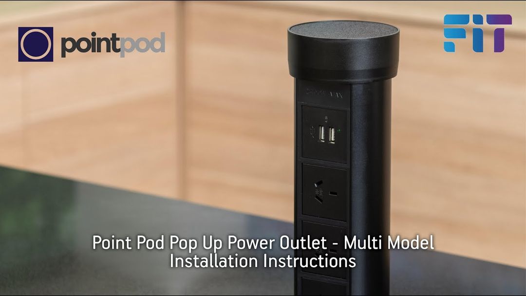 Point Pod Pop Up Power Outlets | ArchiPro NZ