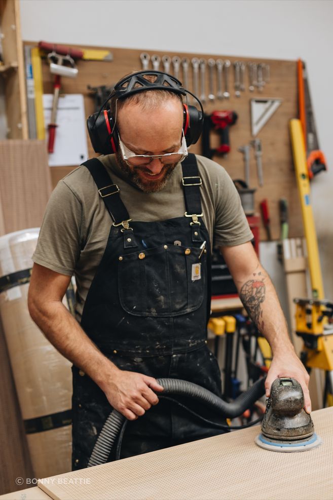 Inside the Proffer workshop with design duo George and Matt