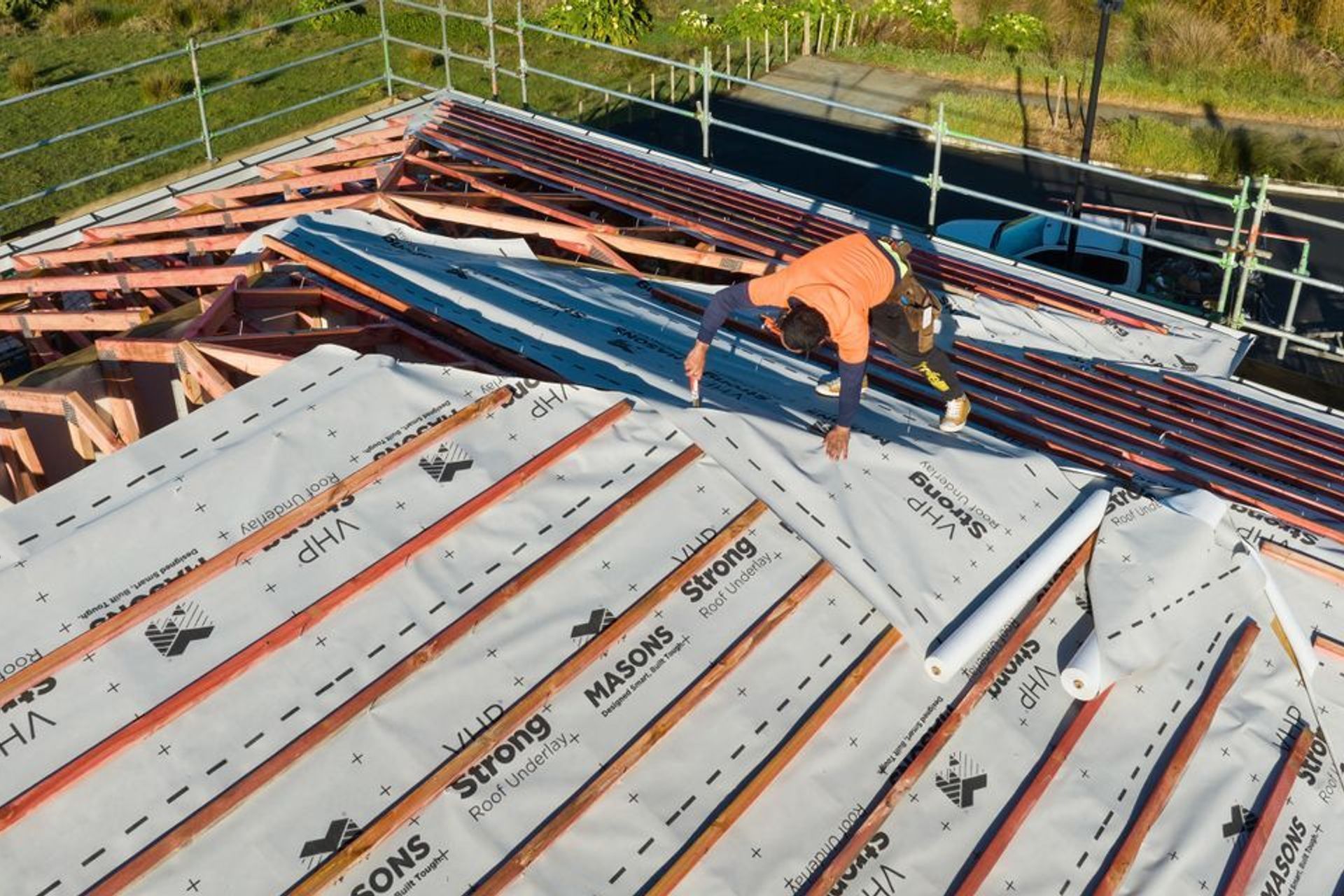 Award-winning roofers choose Masons VHP Roof Underlay | ArchiPro NZ