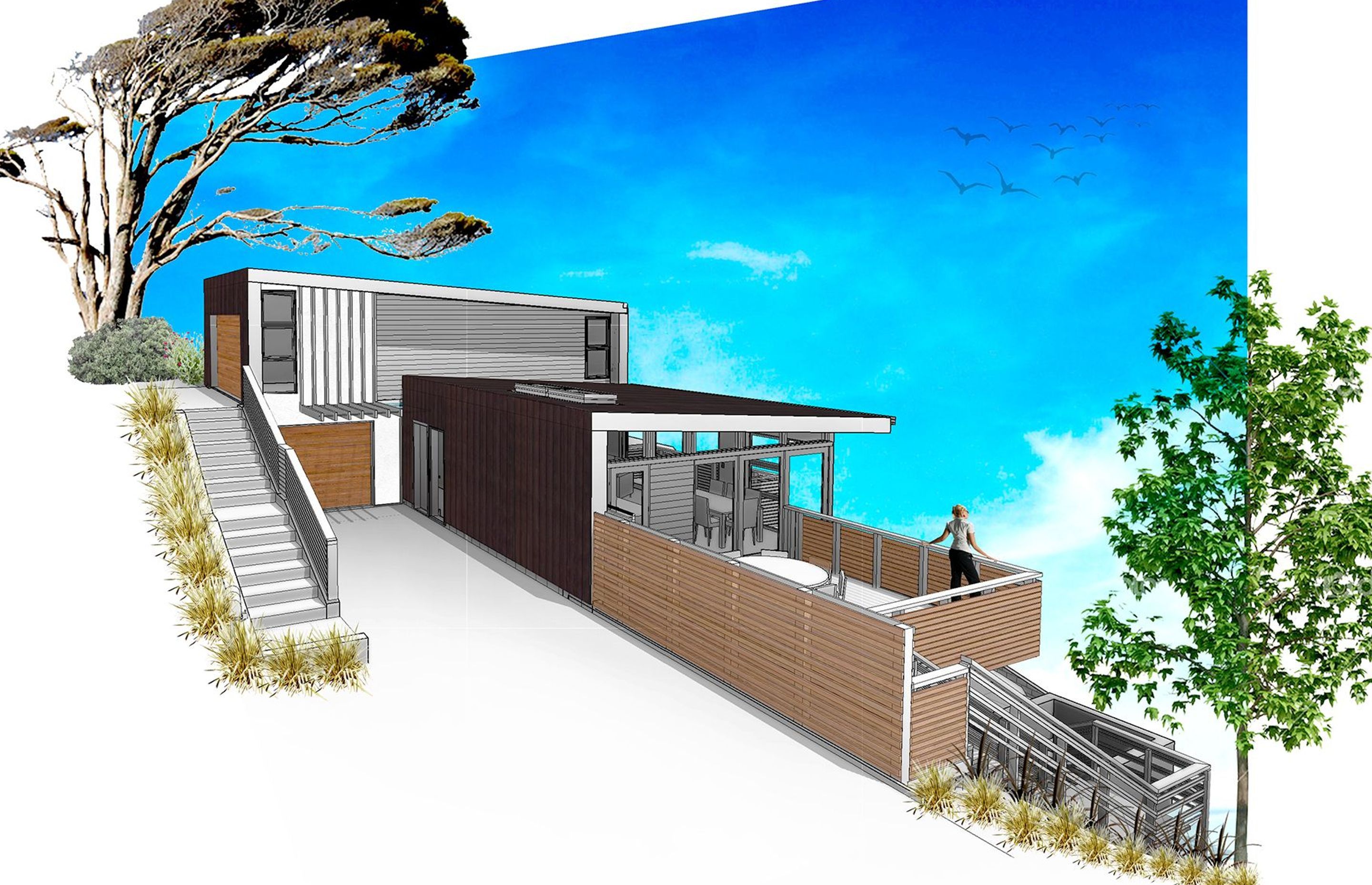 Haitaitai House by ArchitectureLab | ArchiPro NZ