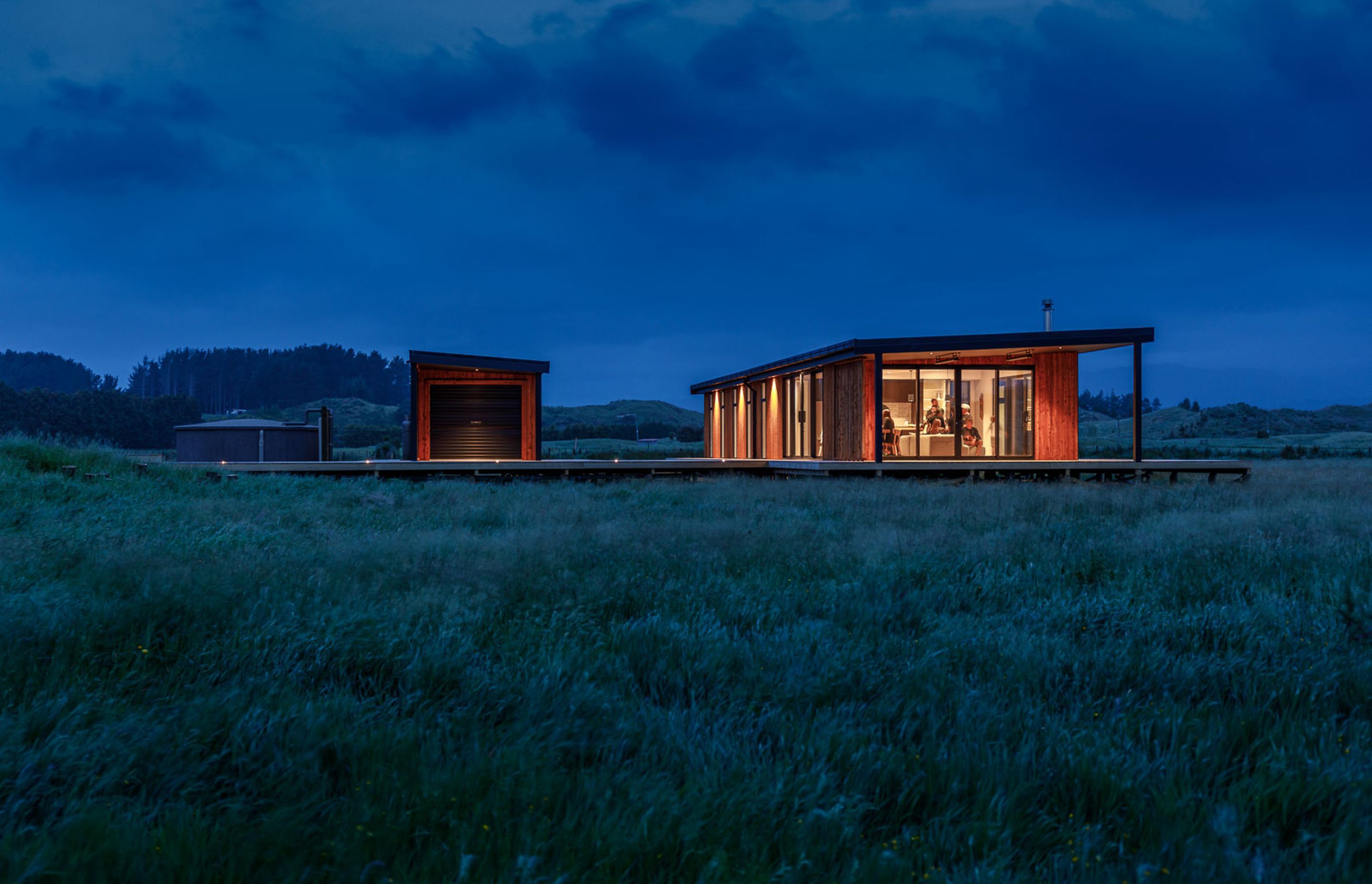 Waikawa Beach Bach by André Vroon Photographer | ArchiPro NZ