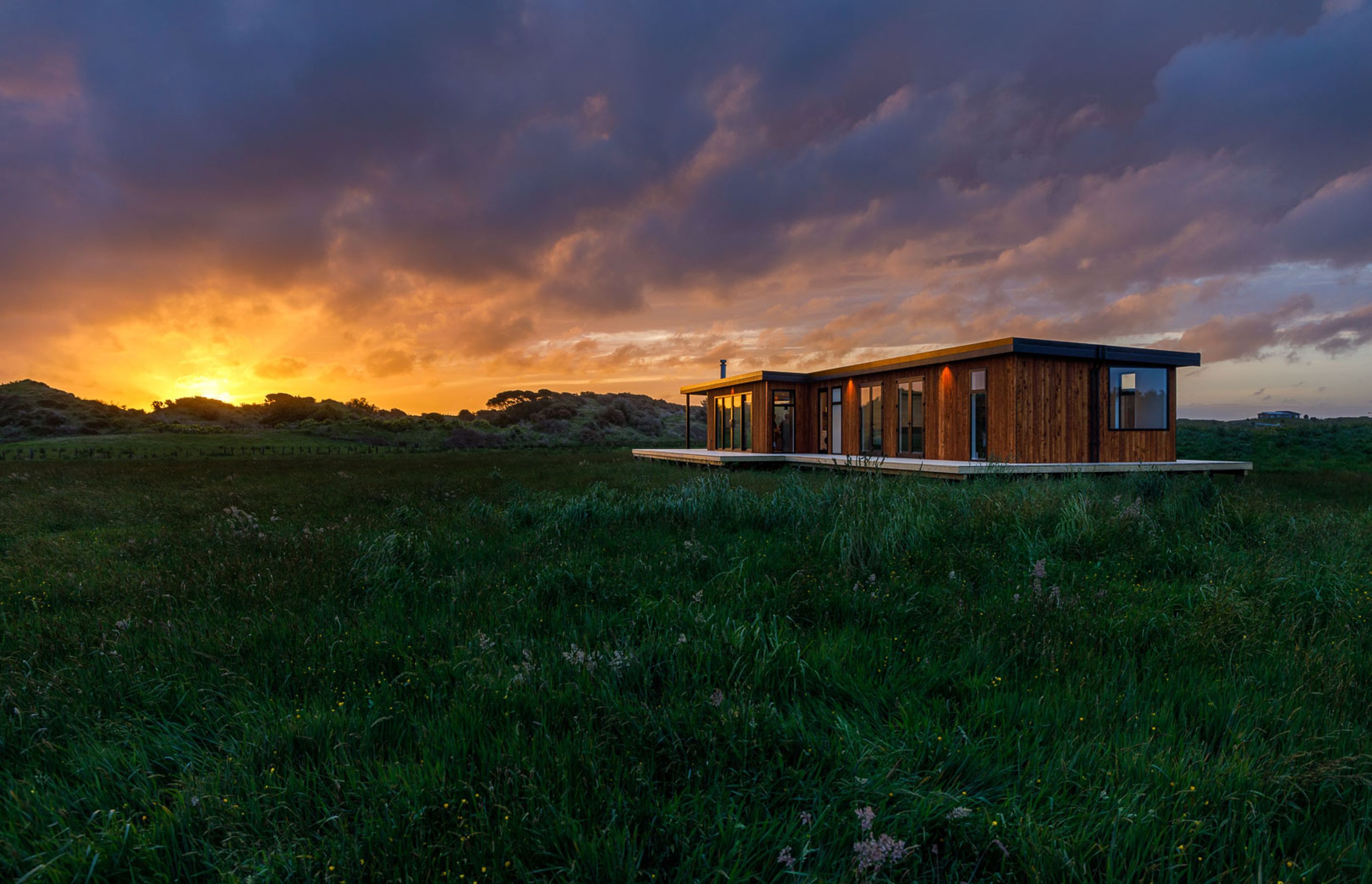 Waikawa Beach Bach by André Vroon Photographer | ArchiPro NZ