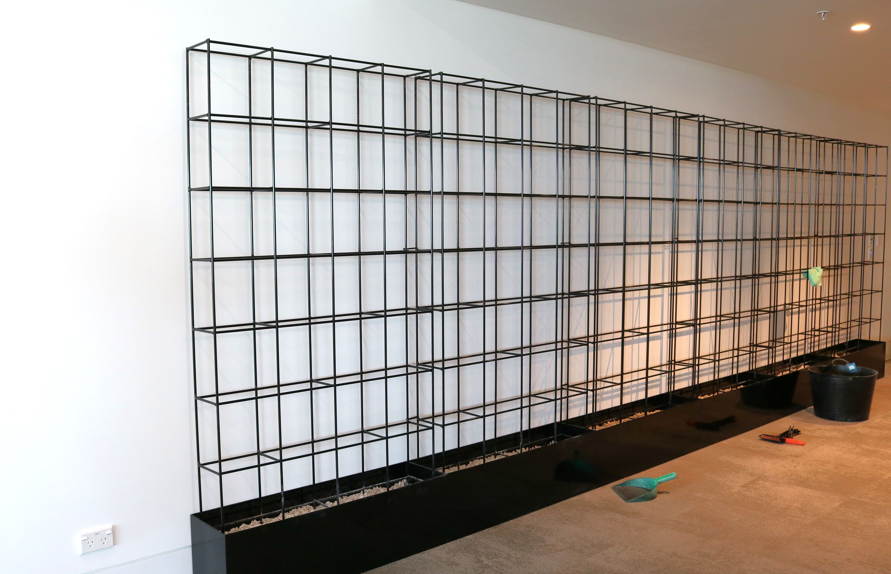 Val Morgan - Grid Frame Installation by Hire Plants | ArchiPro NZ