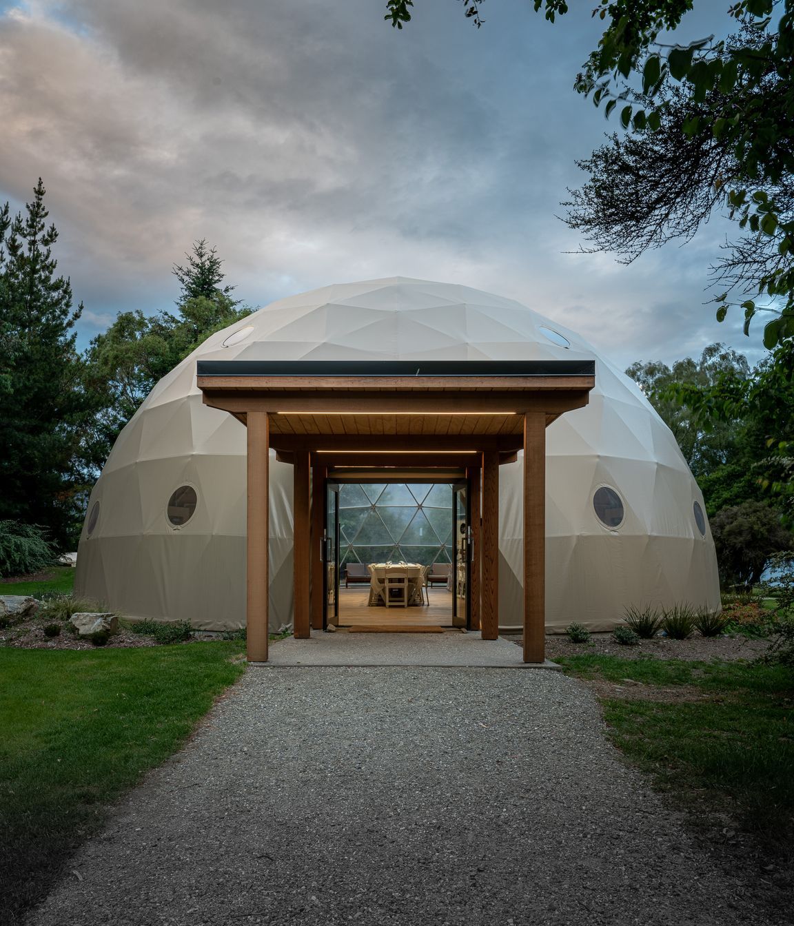 Cross Hill 'Beehive' Events Dome by Sorted Architecture | ArchiPro NZ