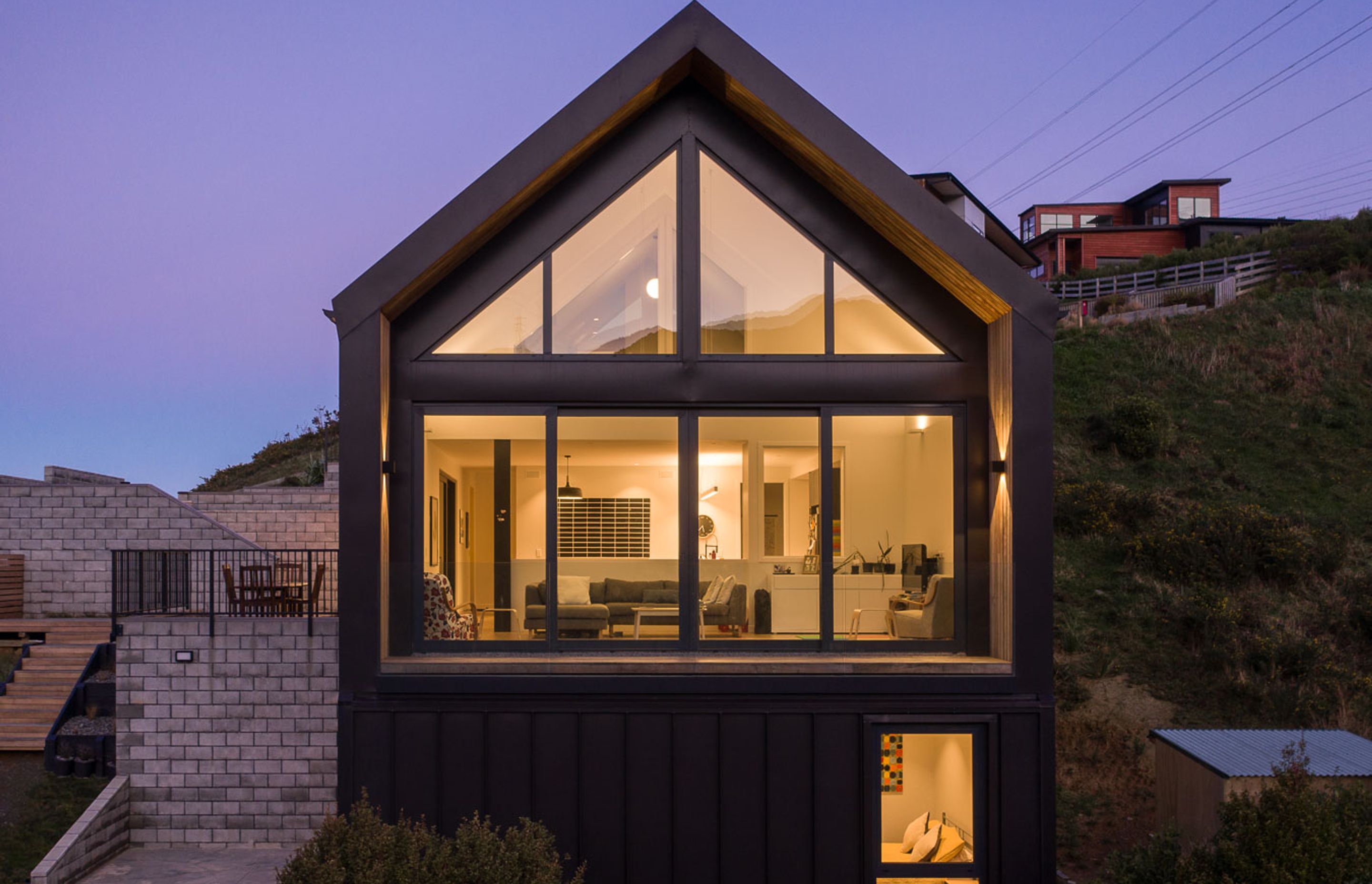 Gable House by André Vroon Photographer | ArchiPro NZ