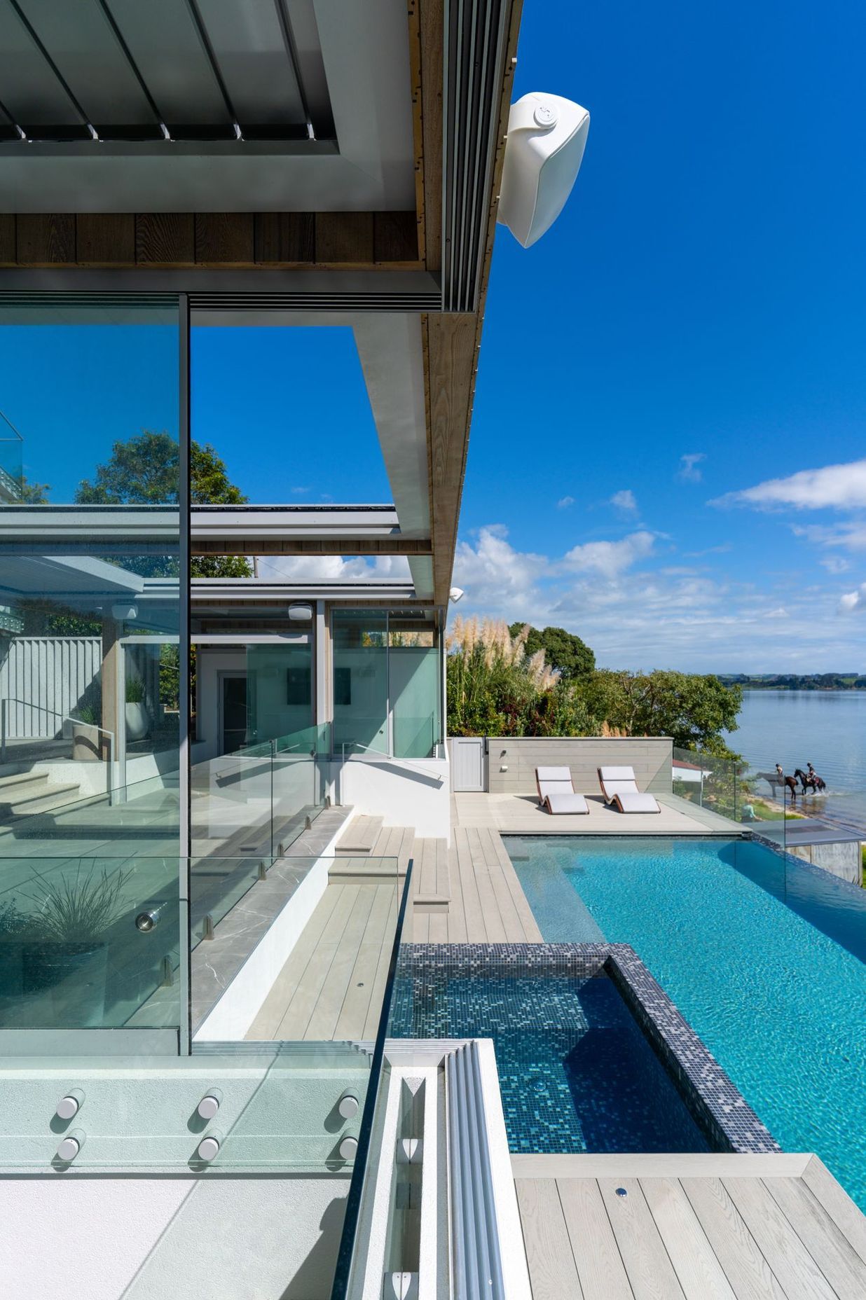 Clarks Beach Infinity Pool by Alfresco Pools | ArchiPro NZ