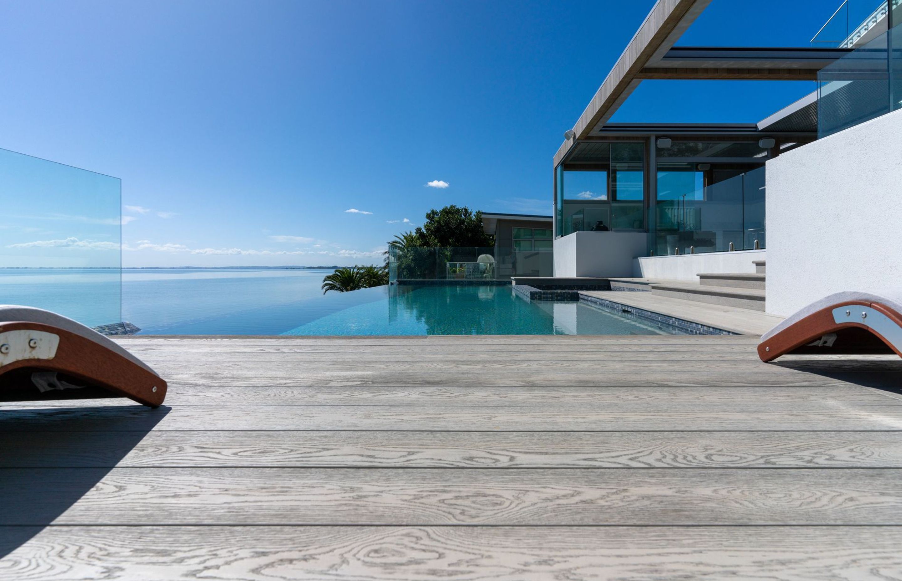 Clarks Beach Infinity Pool by Alfresco Pools | ArchiPro NZ