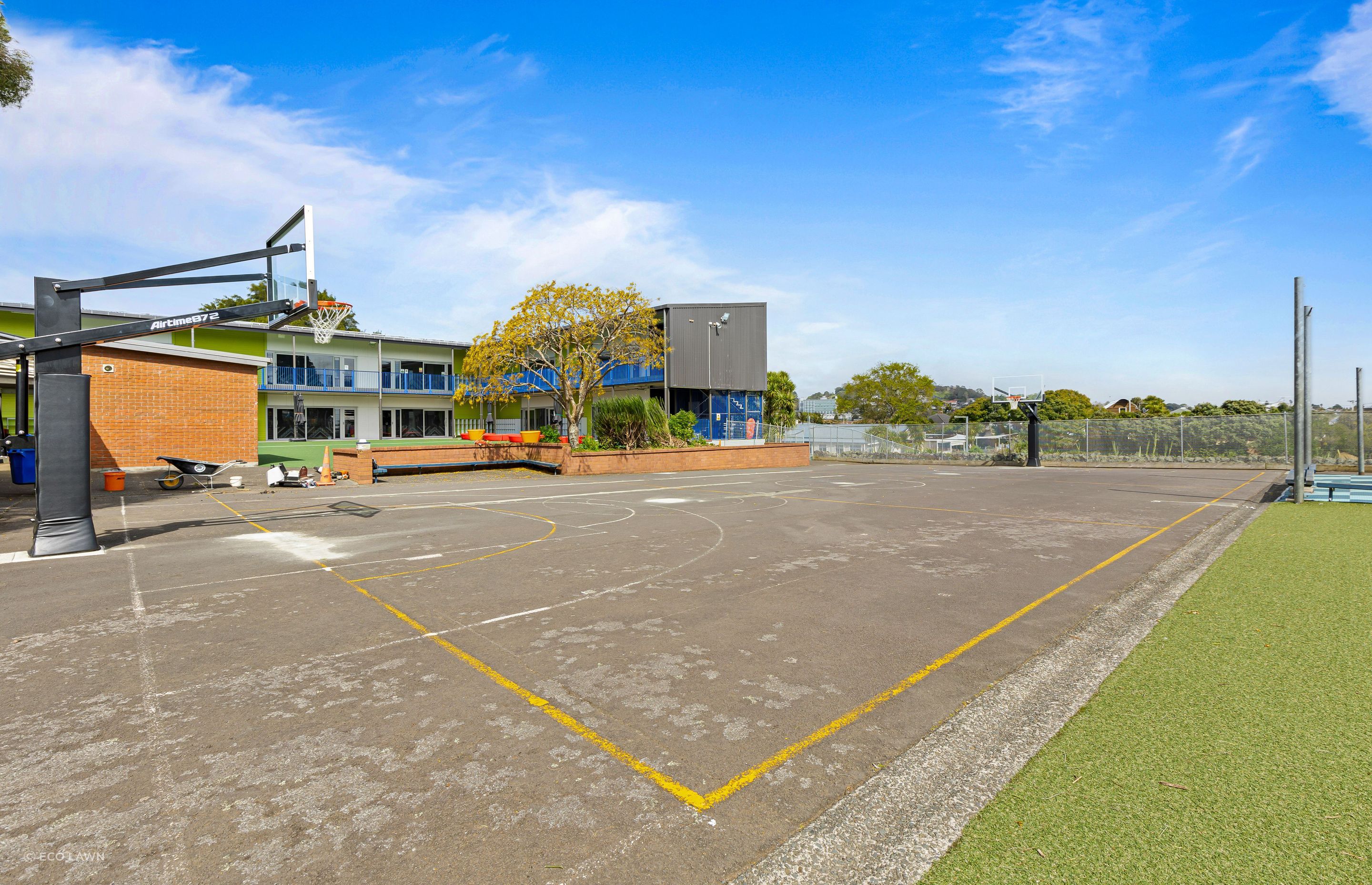 Edendale School Multisport Court by Eco Lawn | ArchiPro NZ