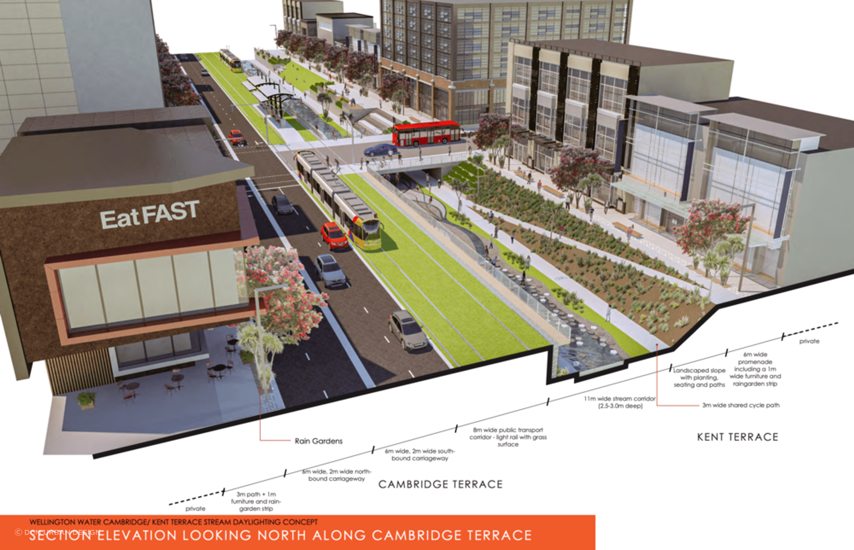 Kent Terrace Illustrations by DCM Urban Design | ArchiPro NZ