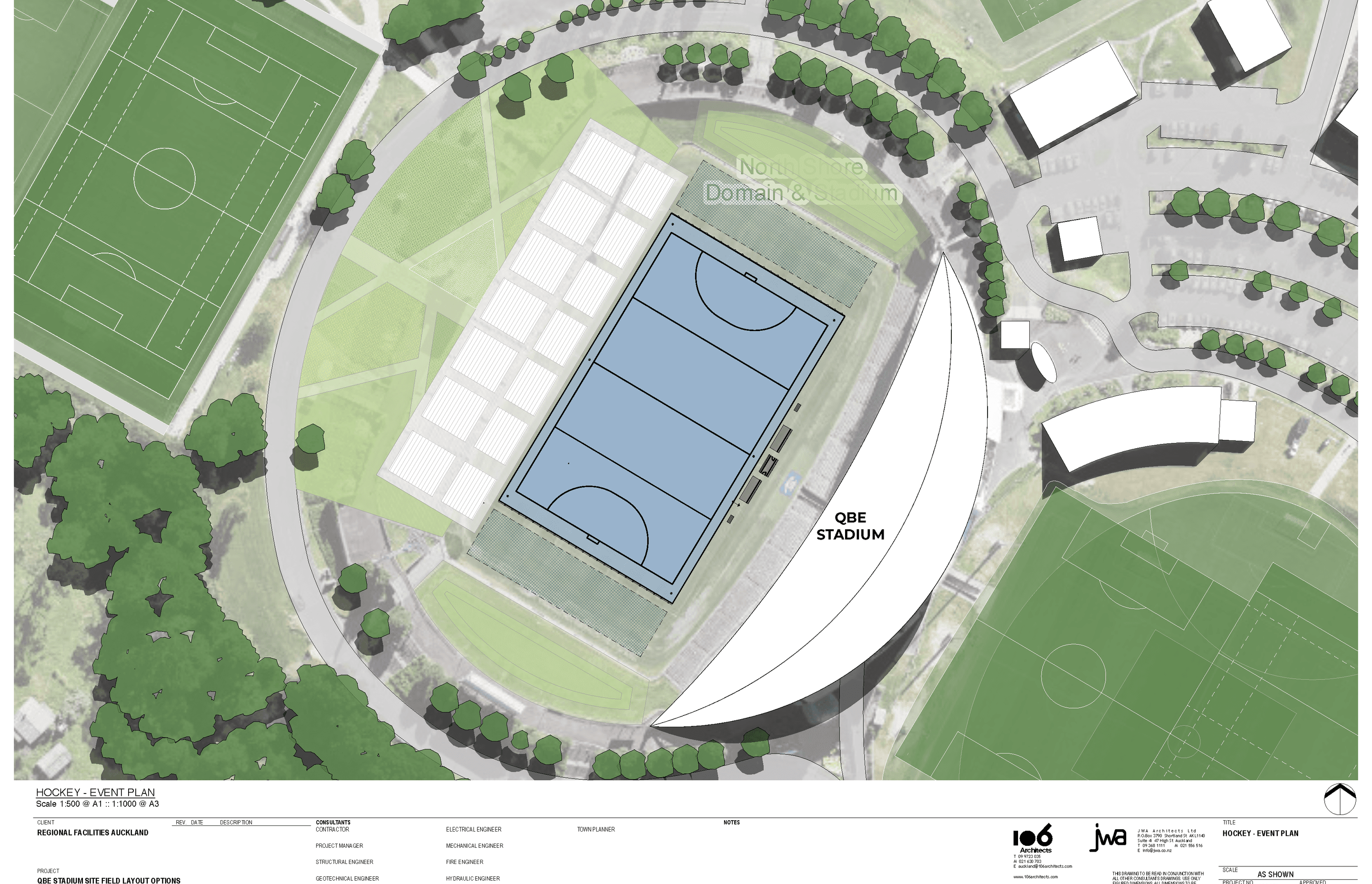 QBE Stadium, Albany by 106 Architects | ArchiPro NZ