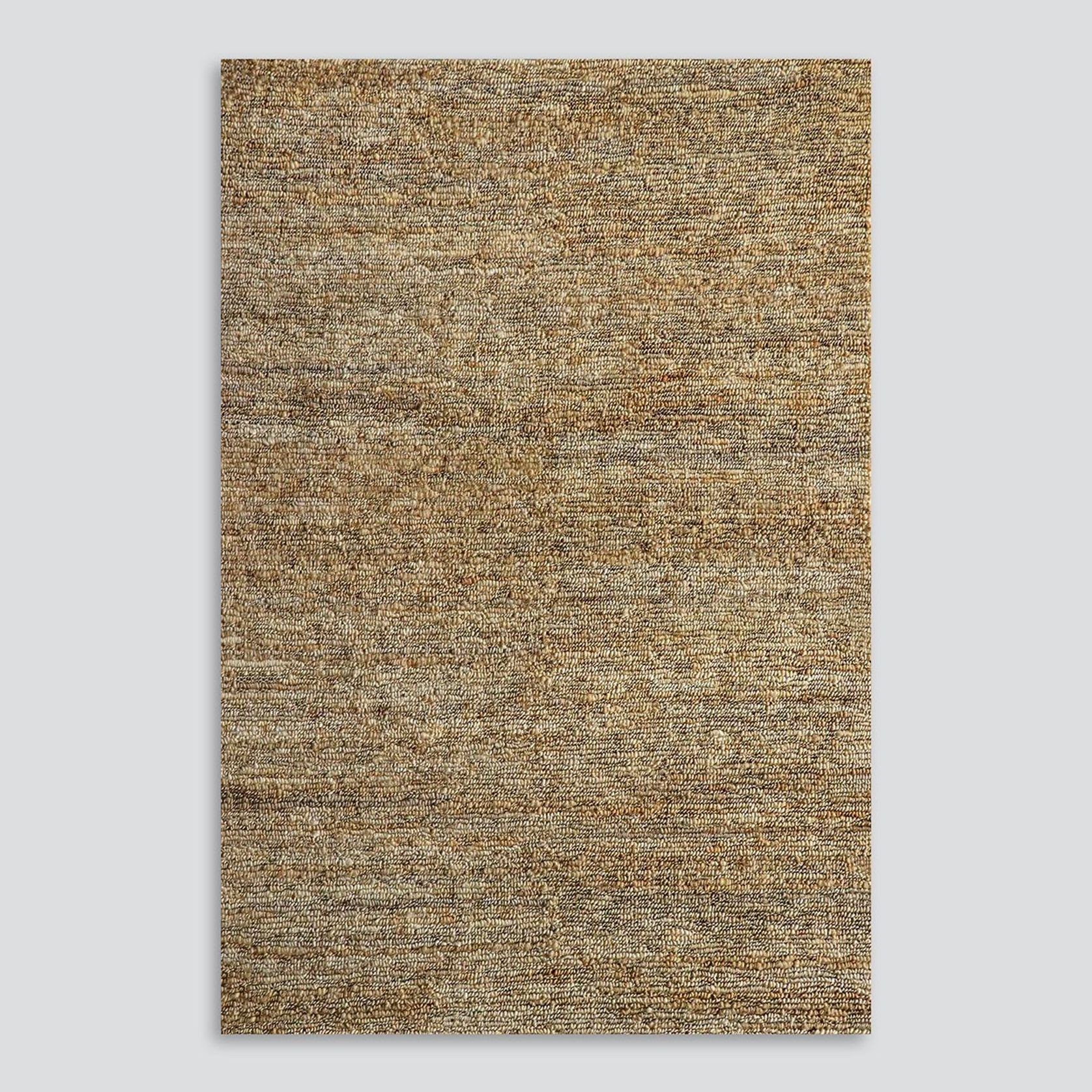 Baya Madagascar 100% Hemp Floor Rug - Natural Brown | ArchiPro NZ