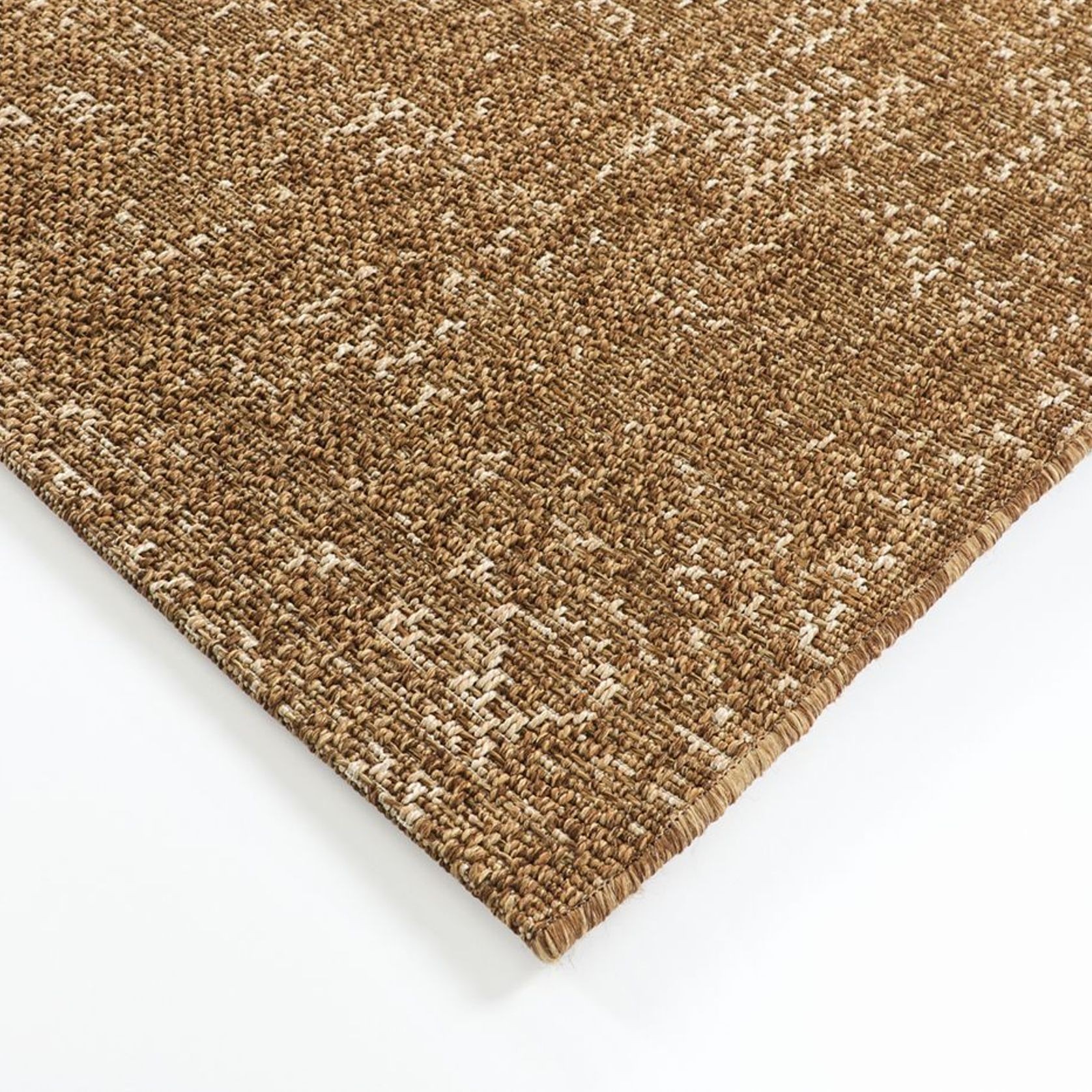 Baya Rattan In-Outdoor Rug - Barley | ArchiPro NZ
