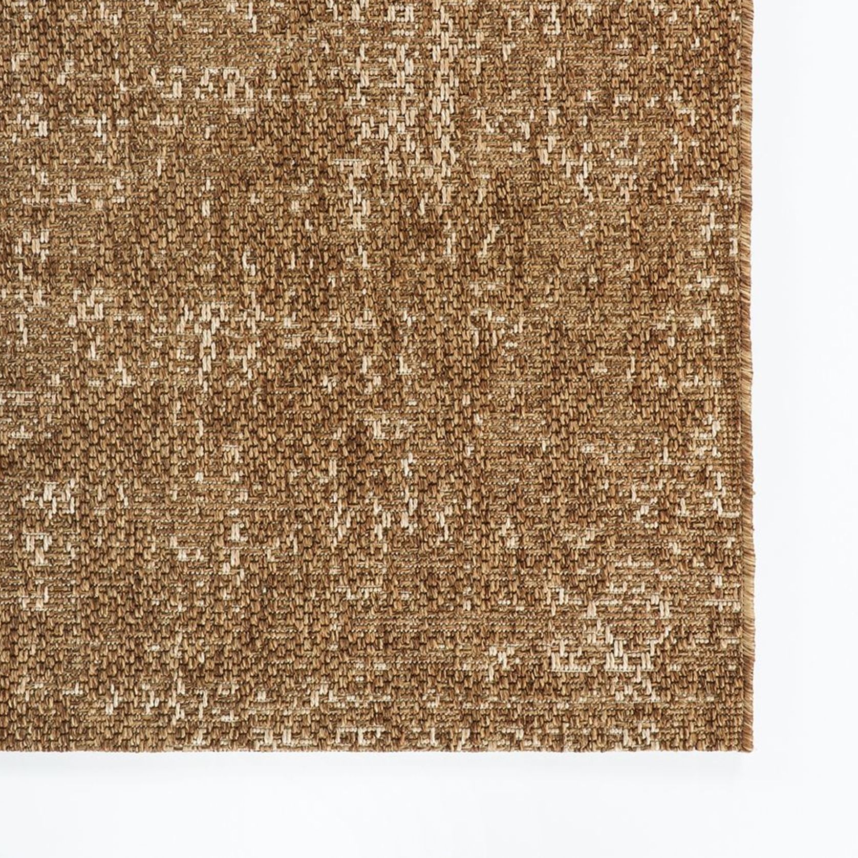 Baya Rattan In-Outdoor Rug - Barley | ArchiPro NZ