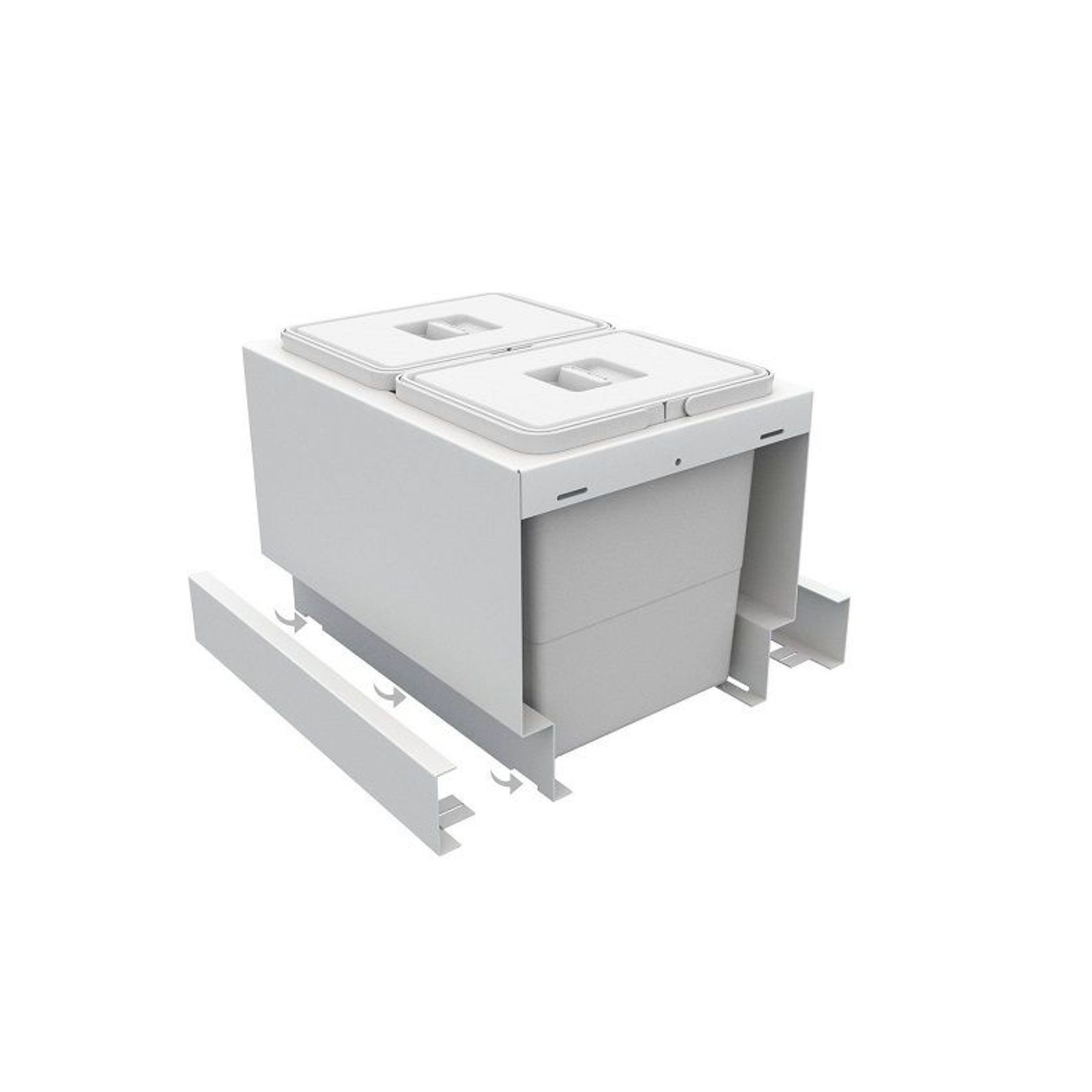 Tanova Kitchen Bin Frame & Buckets | ArchiPro NZ