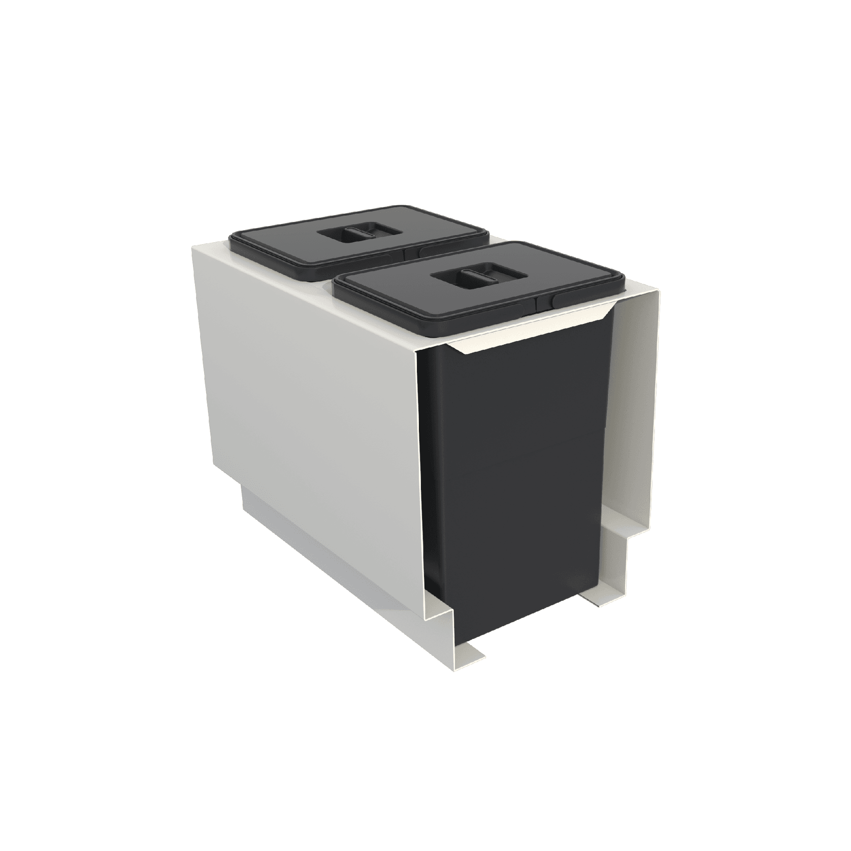 Tanova Kitchen Bin Frame & Buckets | ArchiPro NZ