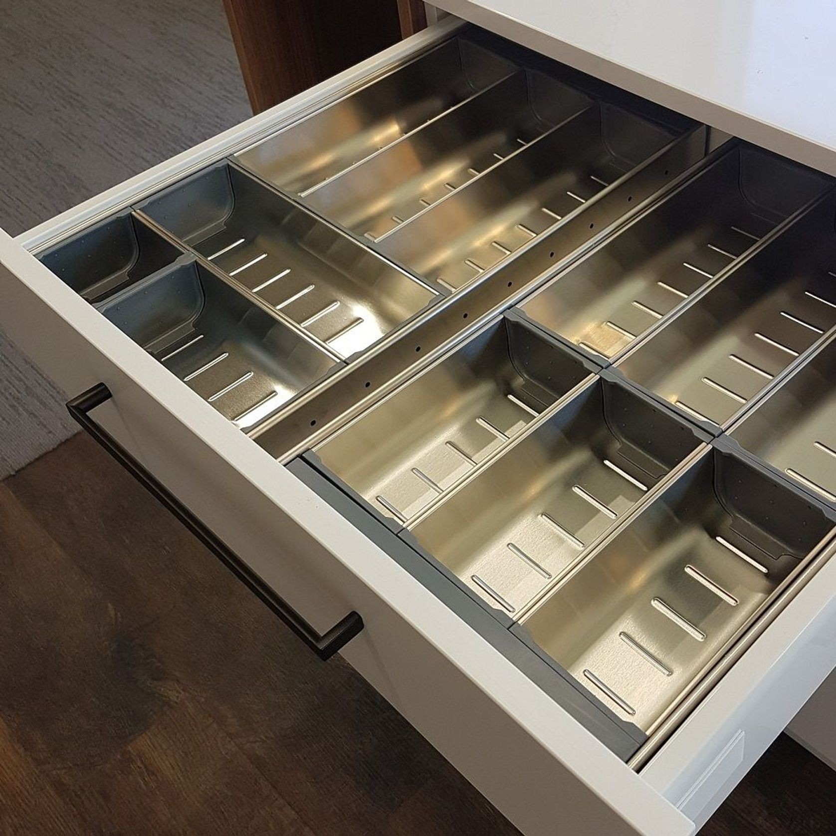 Inoxa Stainless Steel Drawer Organising System | ArchiPro NZ