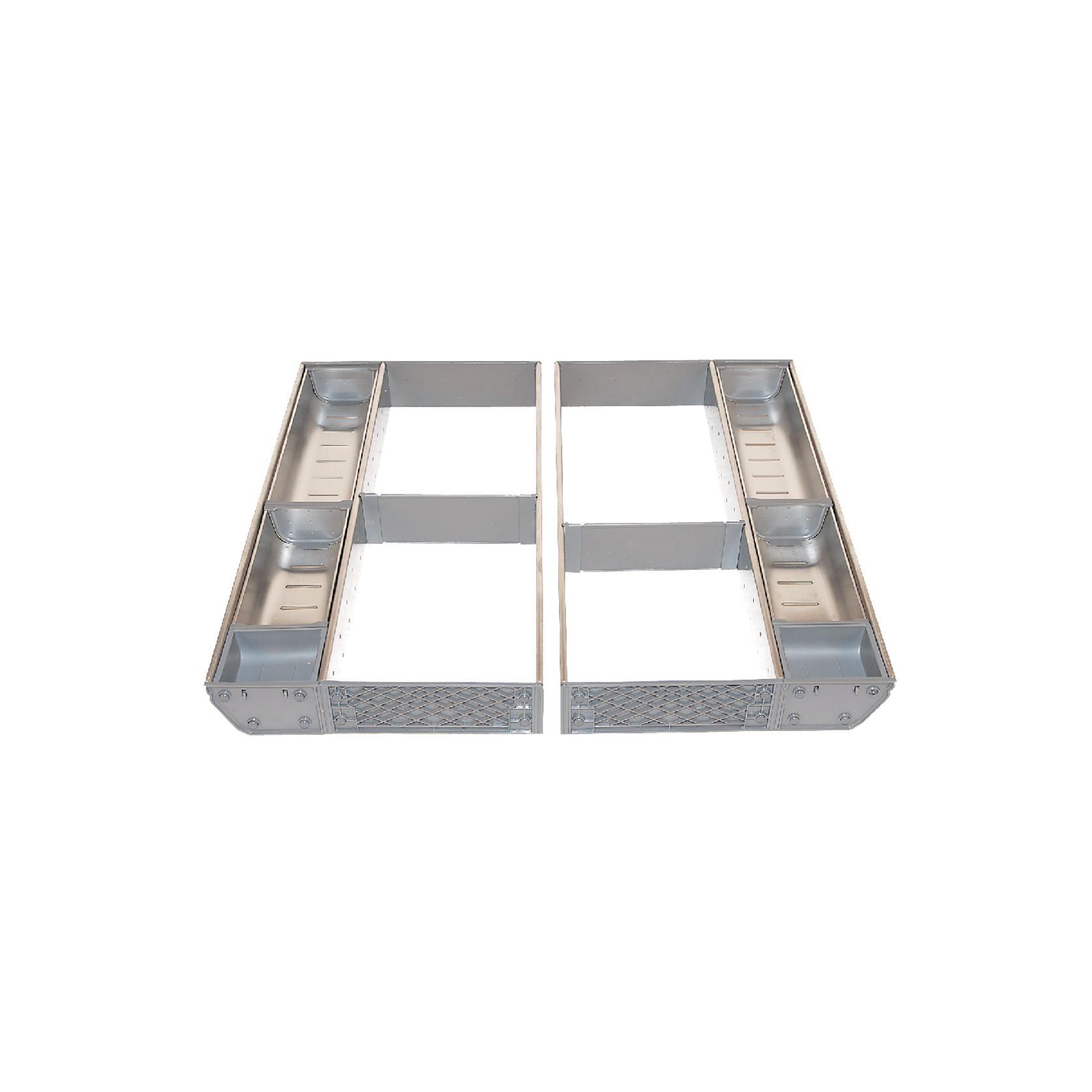 Inoxa Stainless Steel Drawer Organising System | ArchiPro NZ