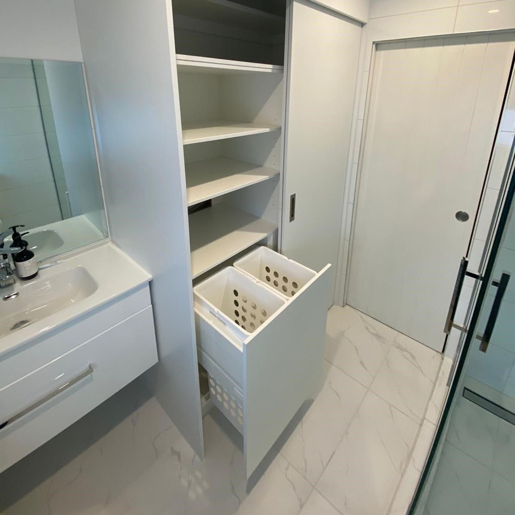 Tanova Designer Series Pull Out Laundry Units | ArchiPro NZ