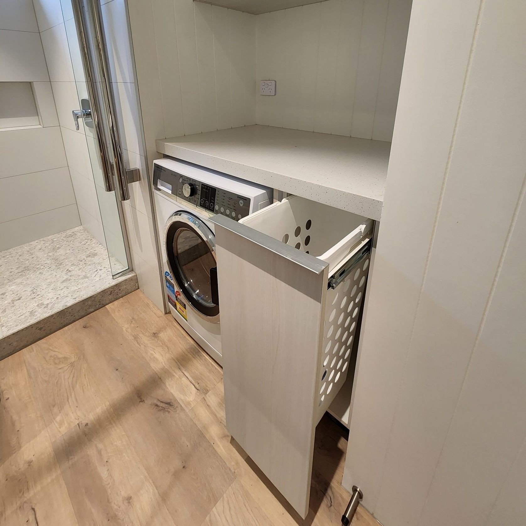 Tanova Simplex & Simplex Plus Pull Out Laundry Baskets | ArchiPro NZ