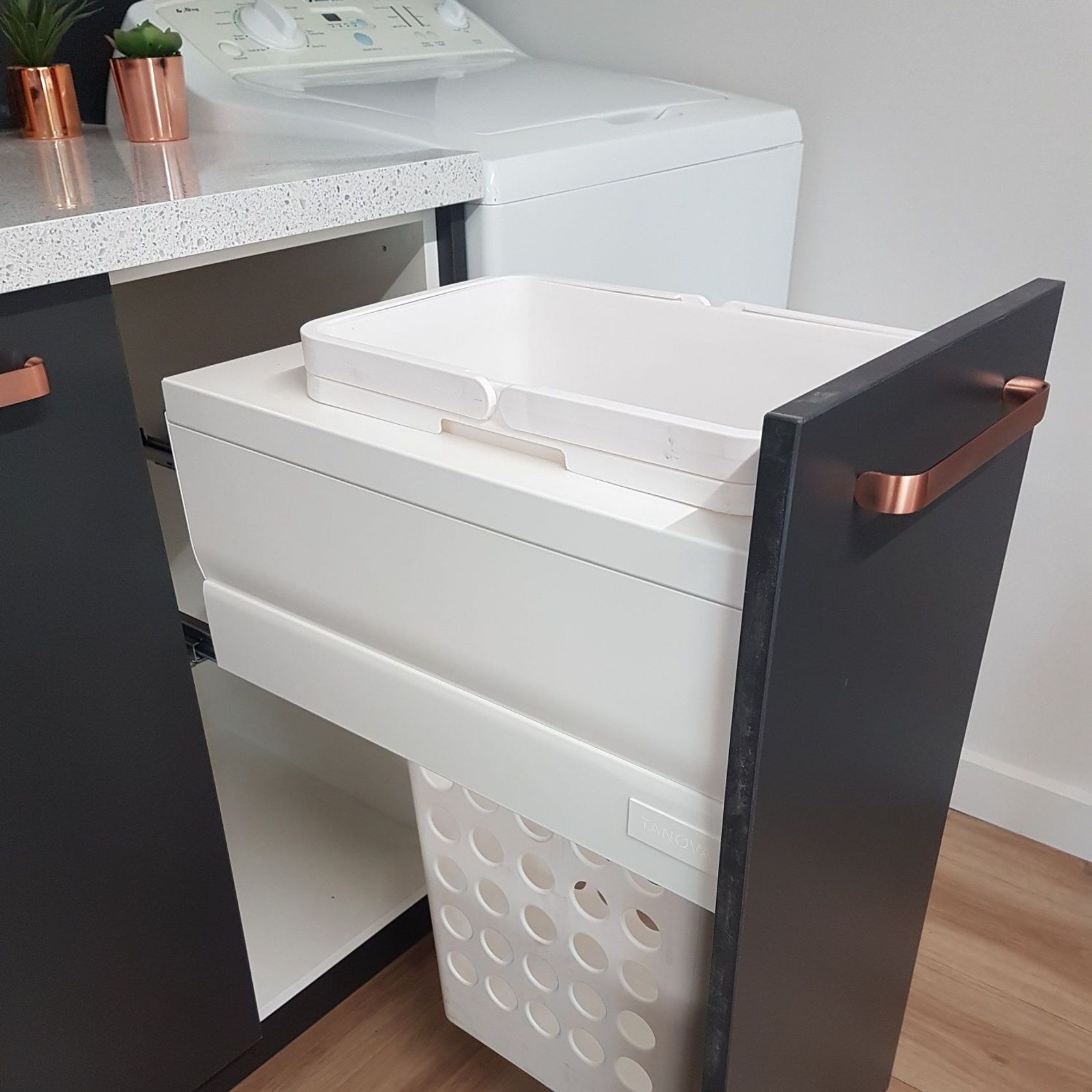 Tanova Designer Series Pull Out Laundry Units | ArchiPro NZ