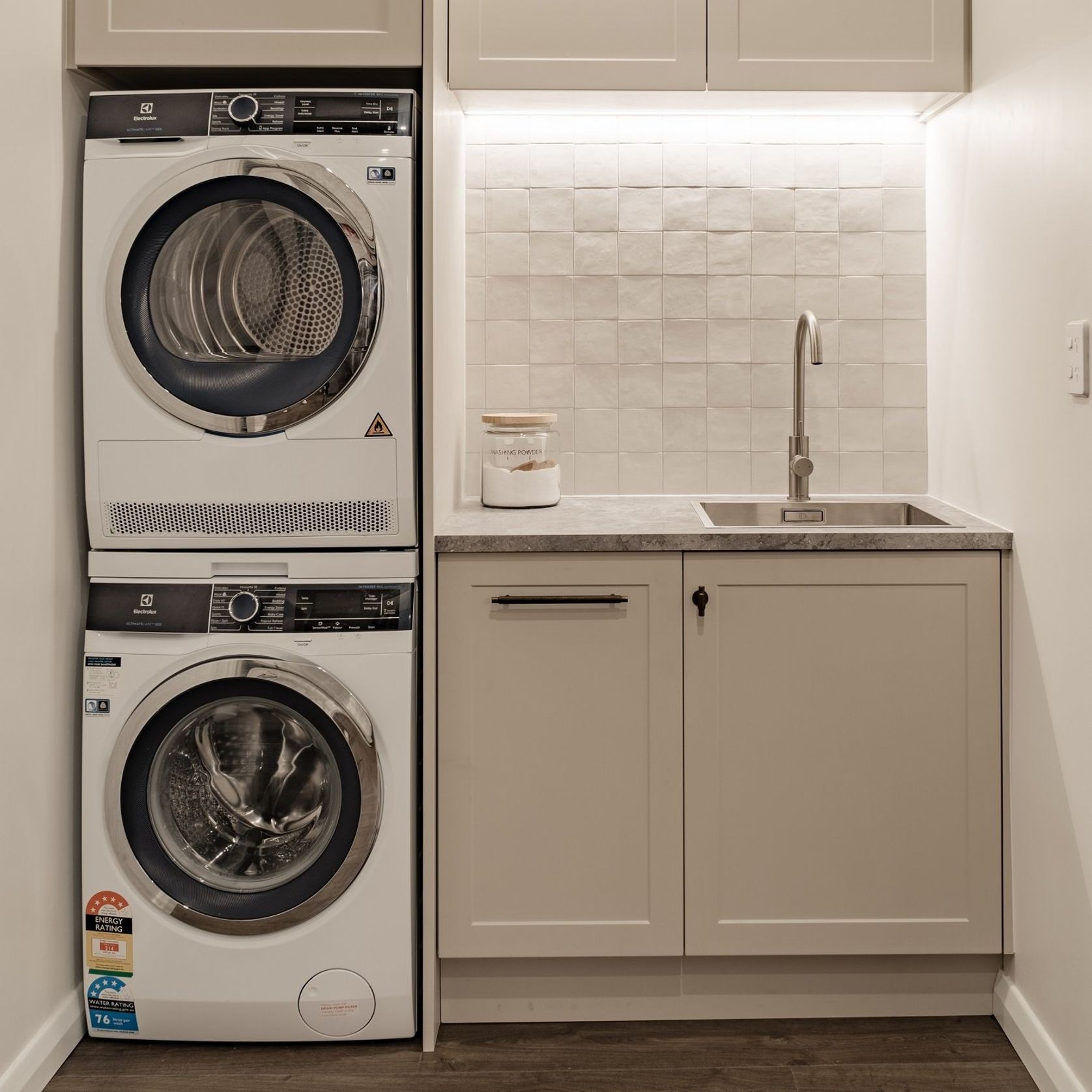 Tanova Designer Series 2 Pull Out Laundry Unit | ArchiPro NZ