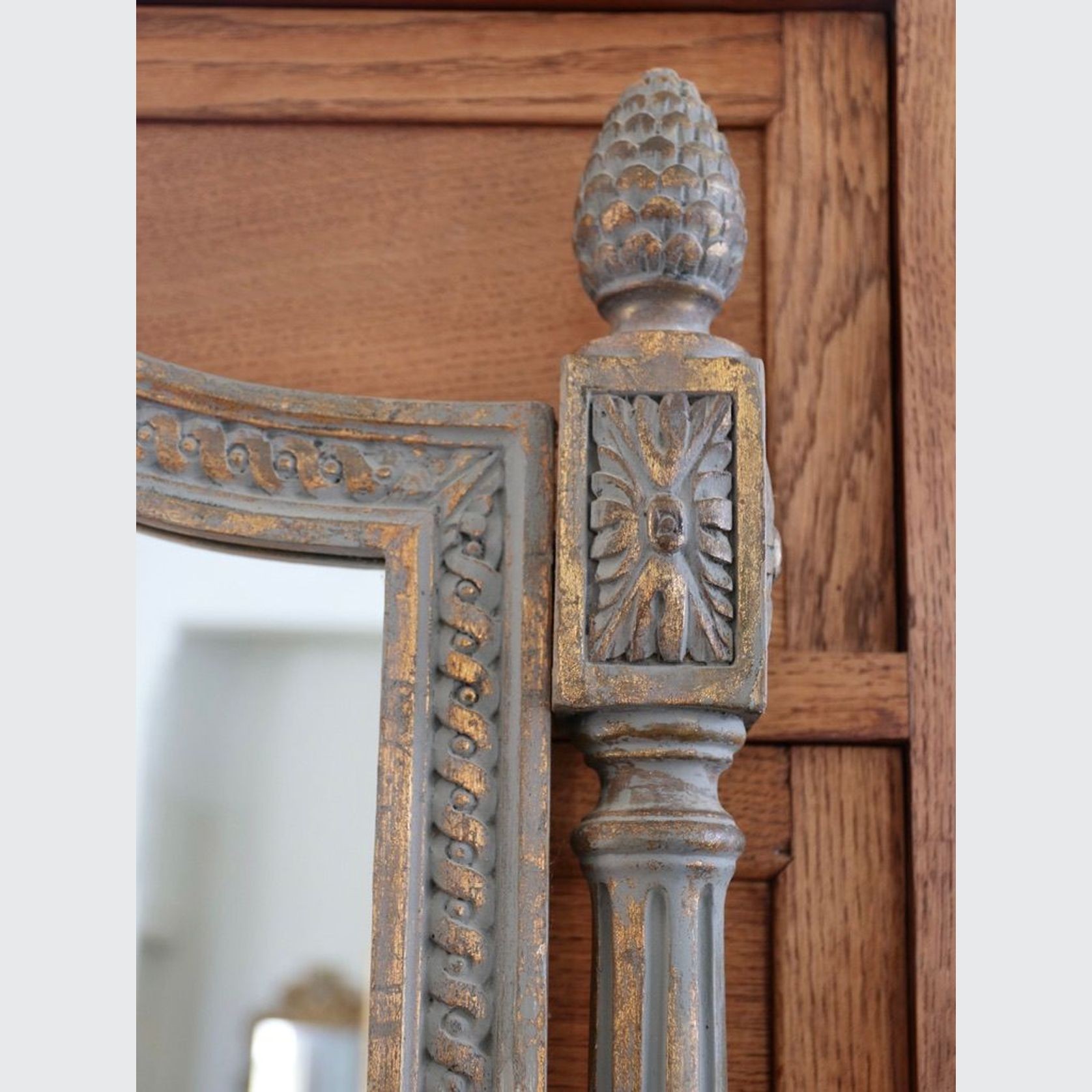 Large Louis XVI Style Sectional Mirror | ArchiPro NZ