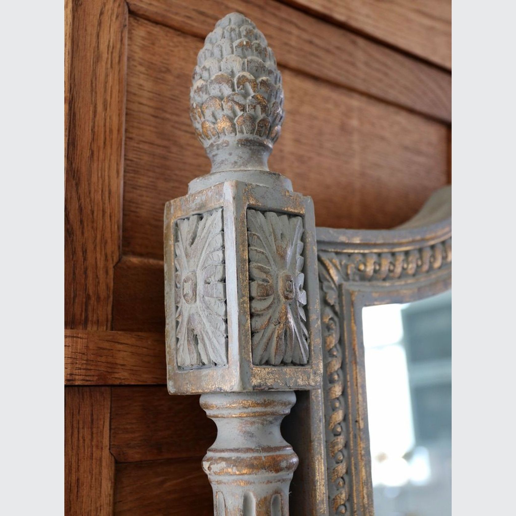 Large Louis XVI Style Sectional Mirror | ArchiPro NZ