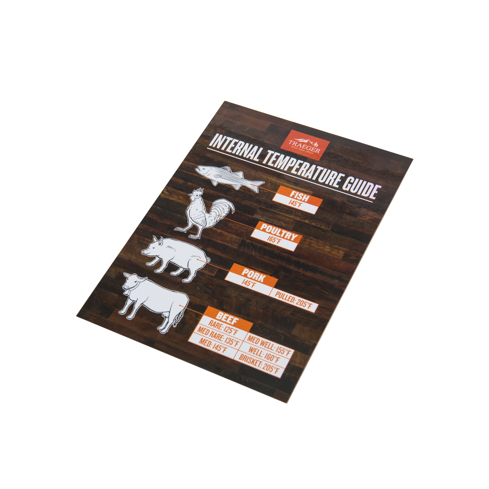 Traeger Internal Temperature Guide Magnet | ArchiPro NZ Traeger Internal Temperature Guide Magnet | ArchiPro NZ