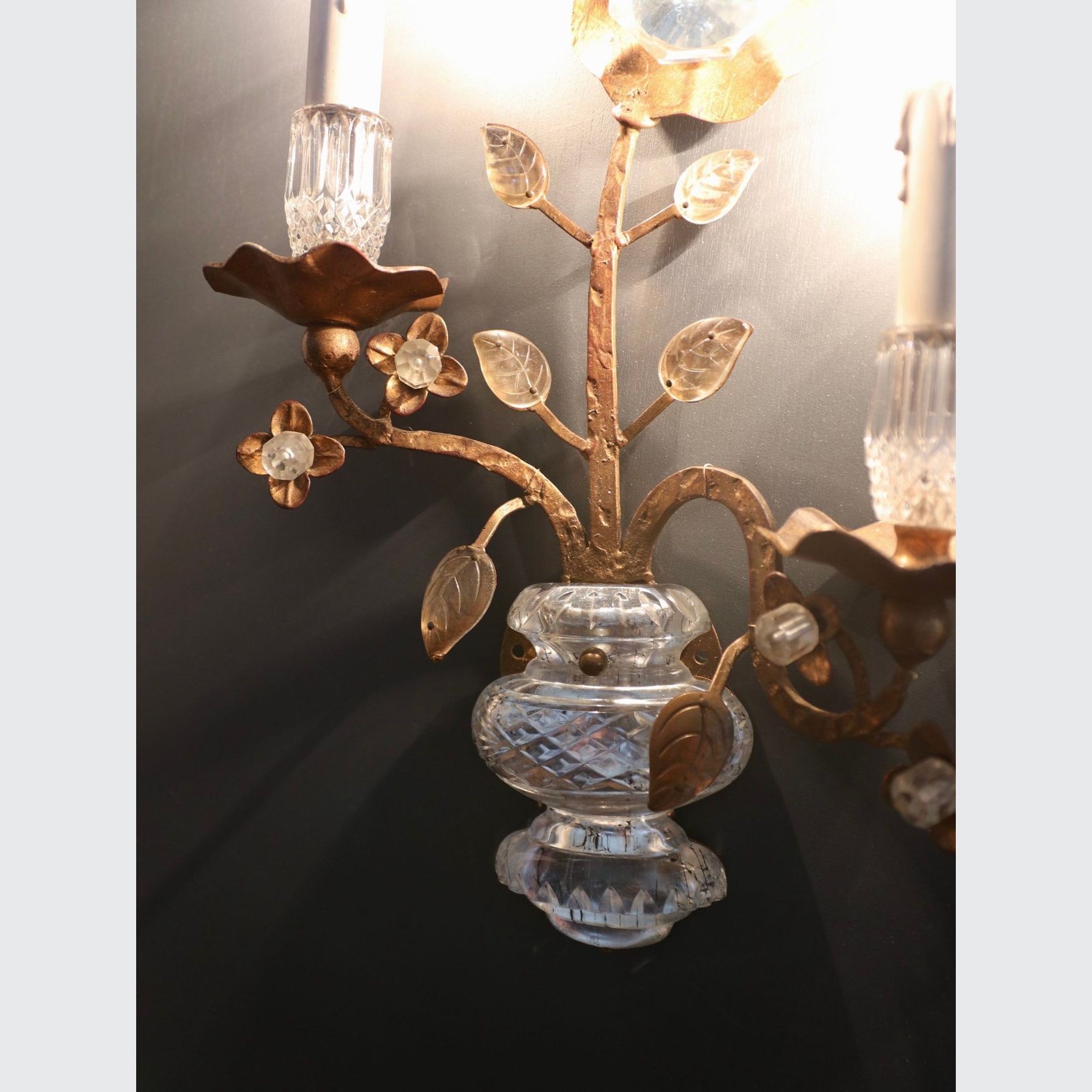 Mid Century Hollywood Regency Wall Sconces | ArchiPro NZ