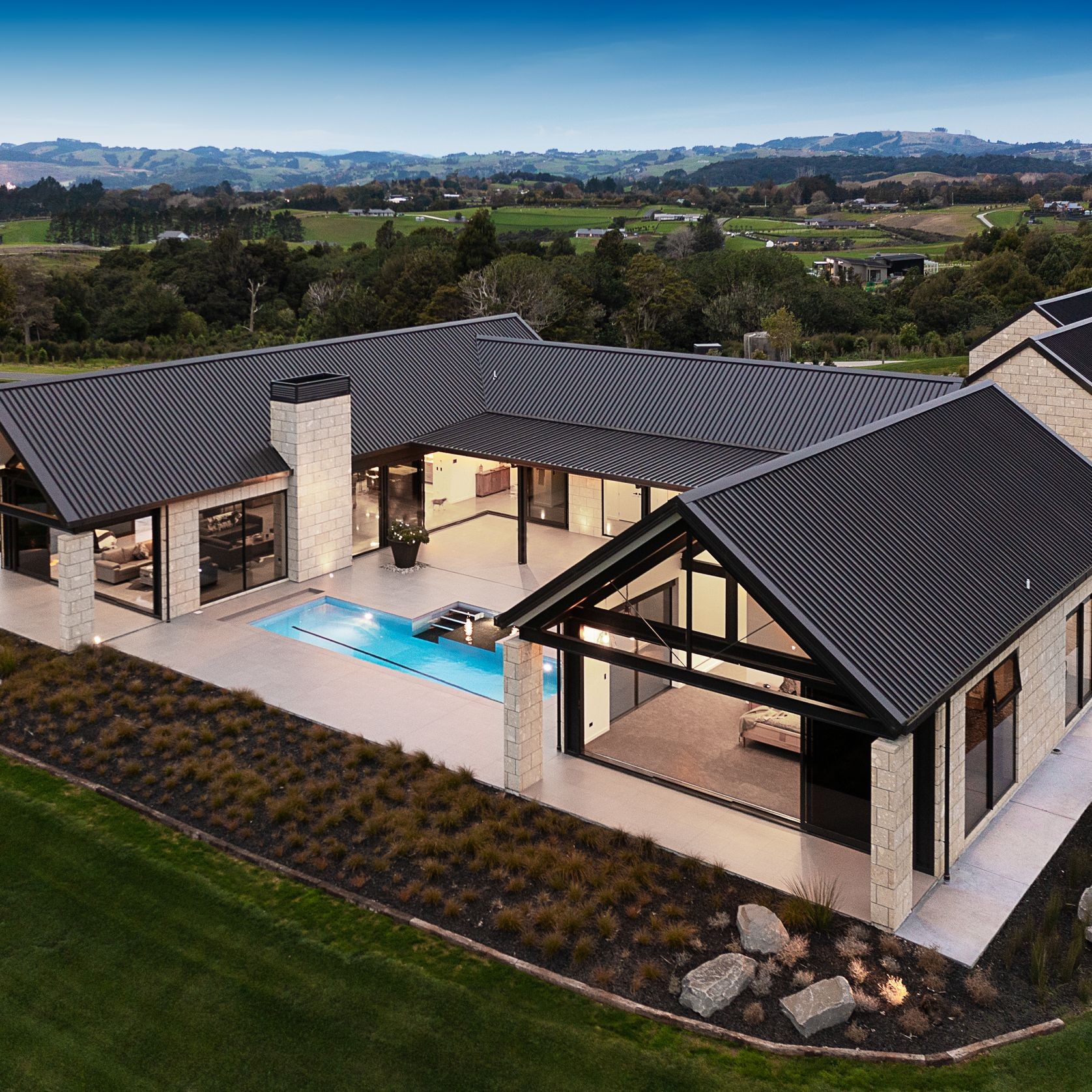 Ribon Continuous Interlocking Soffits | ArchiPro NZ