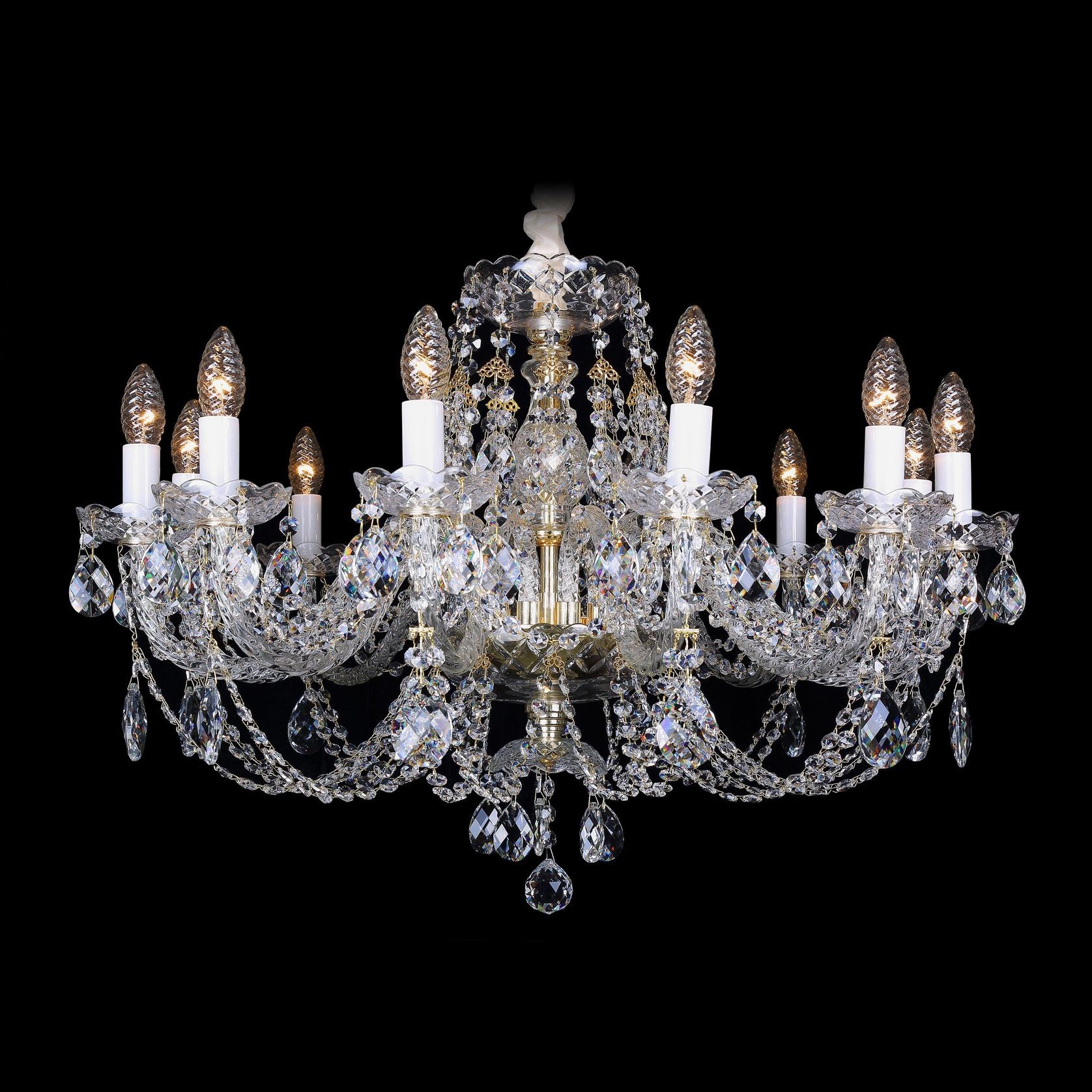 Isabelle 12 Light Chandelier | ArchiPro NZ