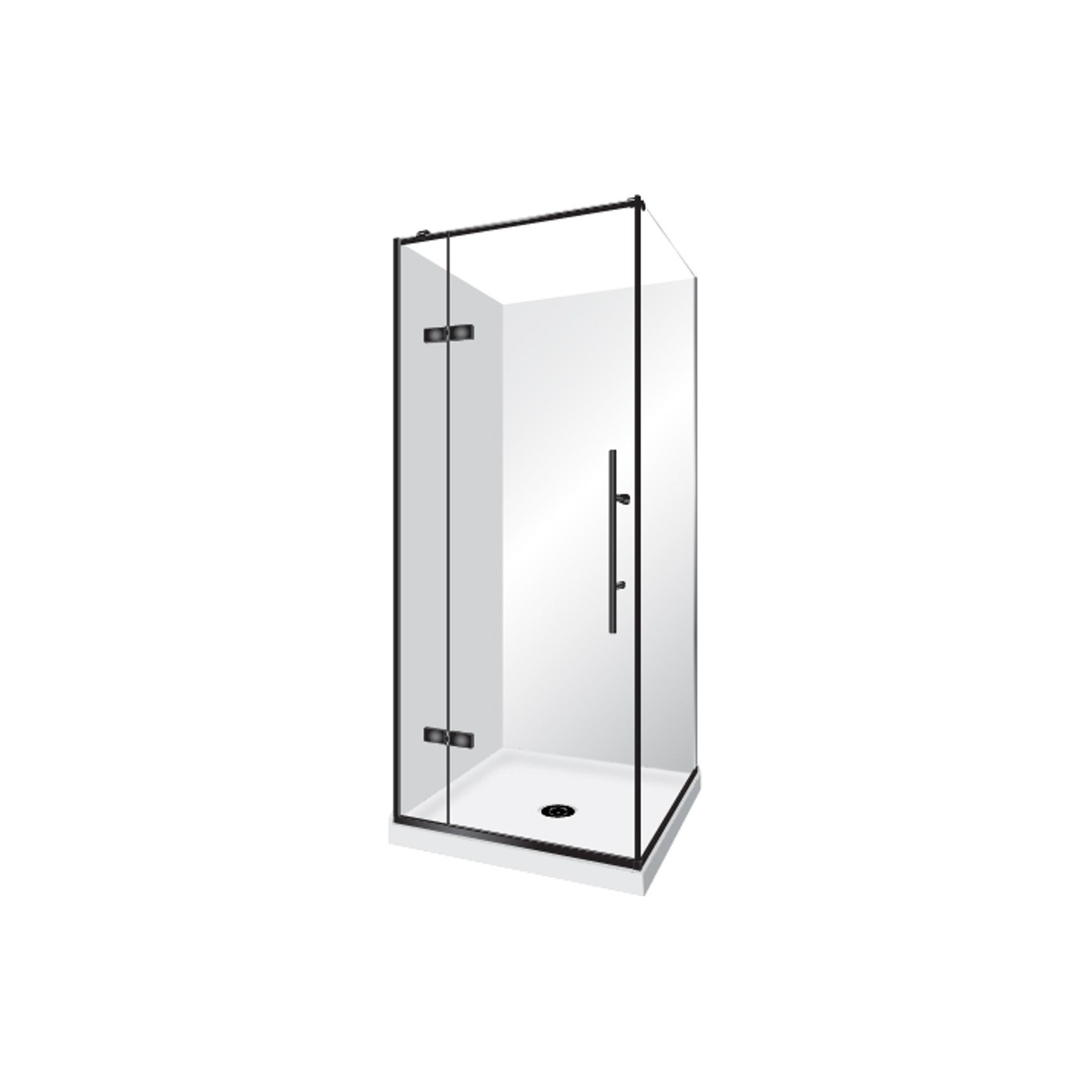 Frameless Pivot Square 900 | ArchiPro NZ