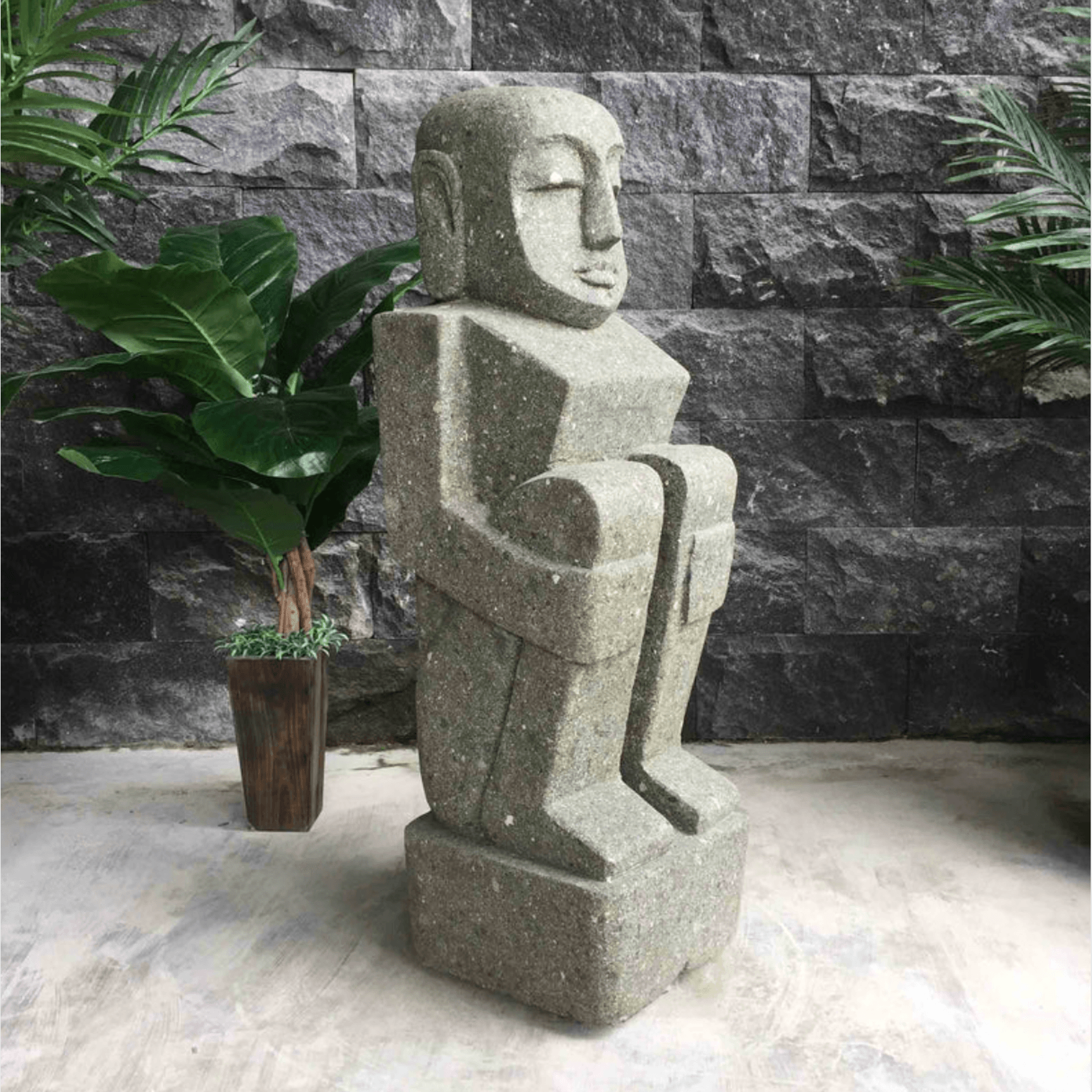 Primitive Stone Statue | ArchiPro NZ
