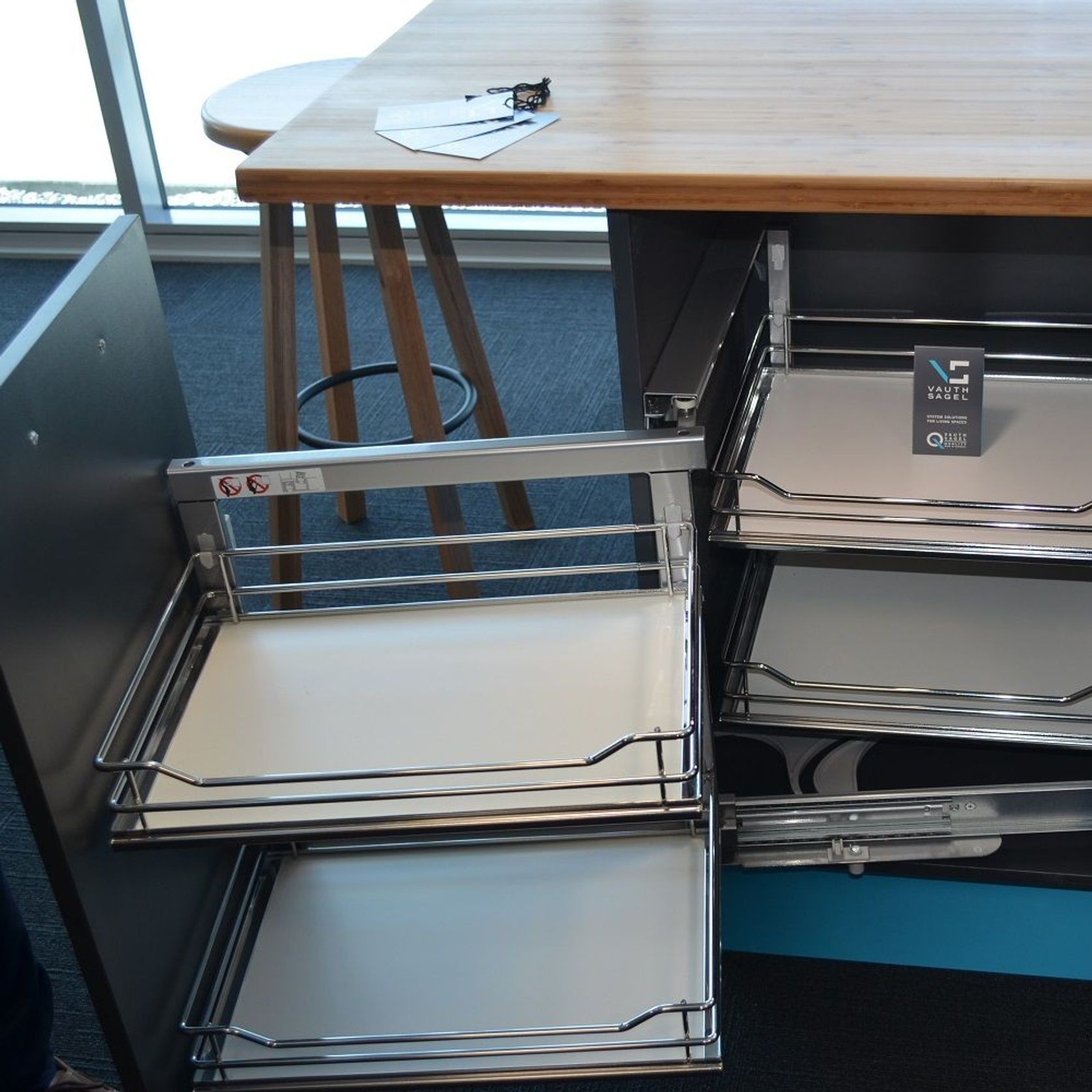 VS COR Fold Pull Out for Blind Corner Cabinets | ArchiPro NZ