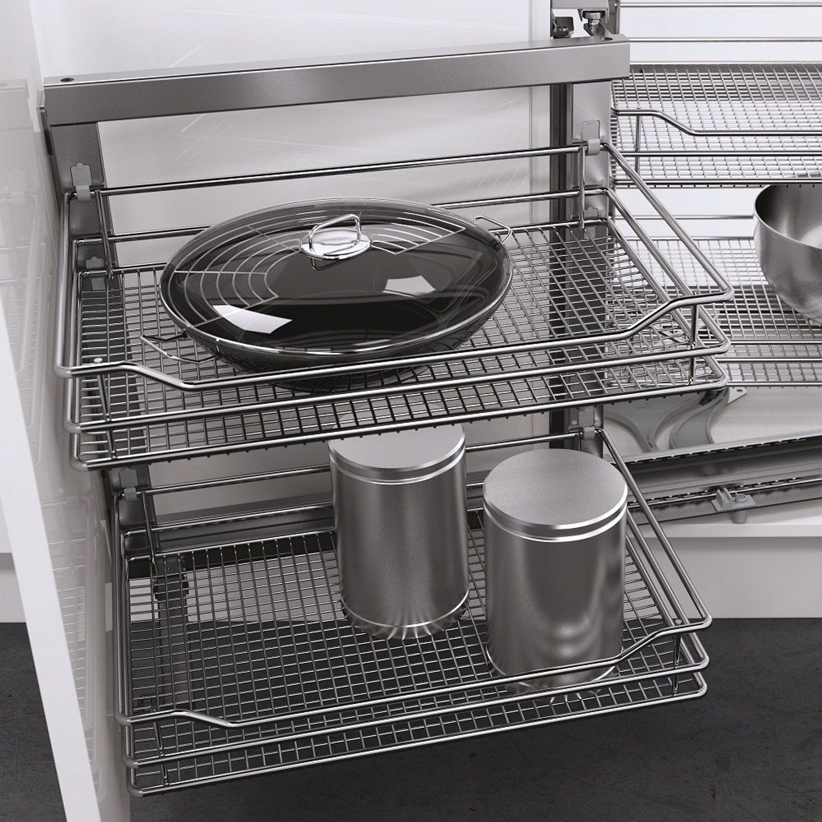 VS COR Fold Pull Out for Blind Corner Cabinets | ArchiPro NZ