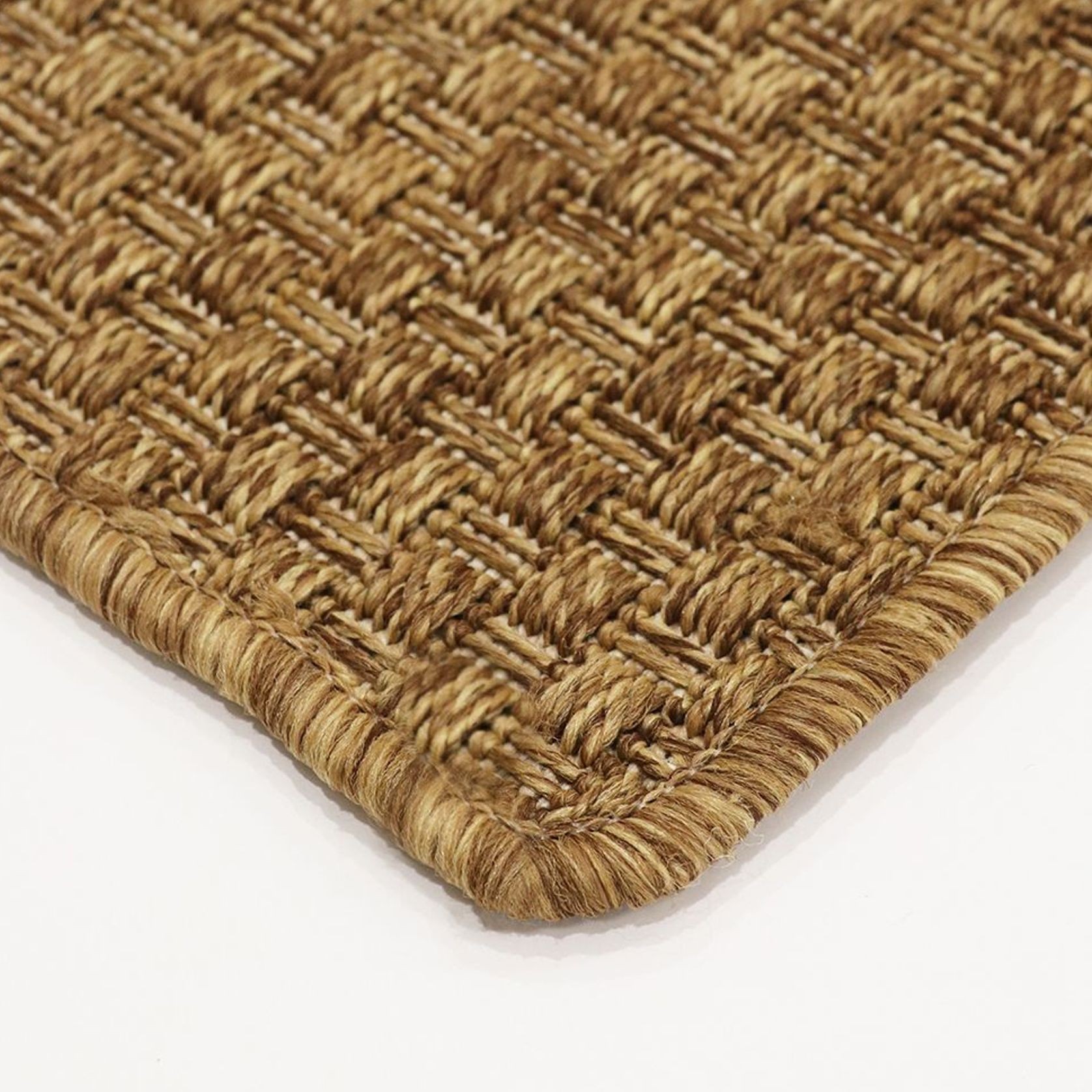 Baya Flax Outdoor Rug - Teak | ArchiPro NZ