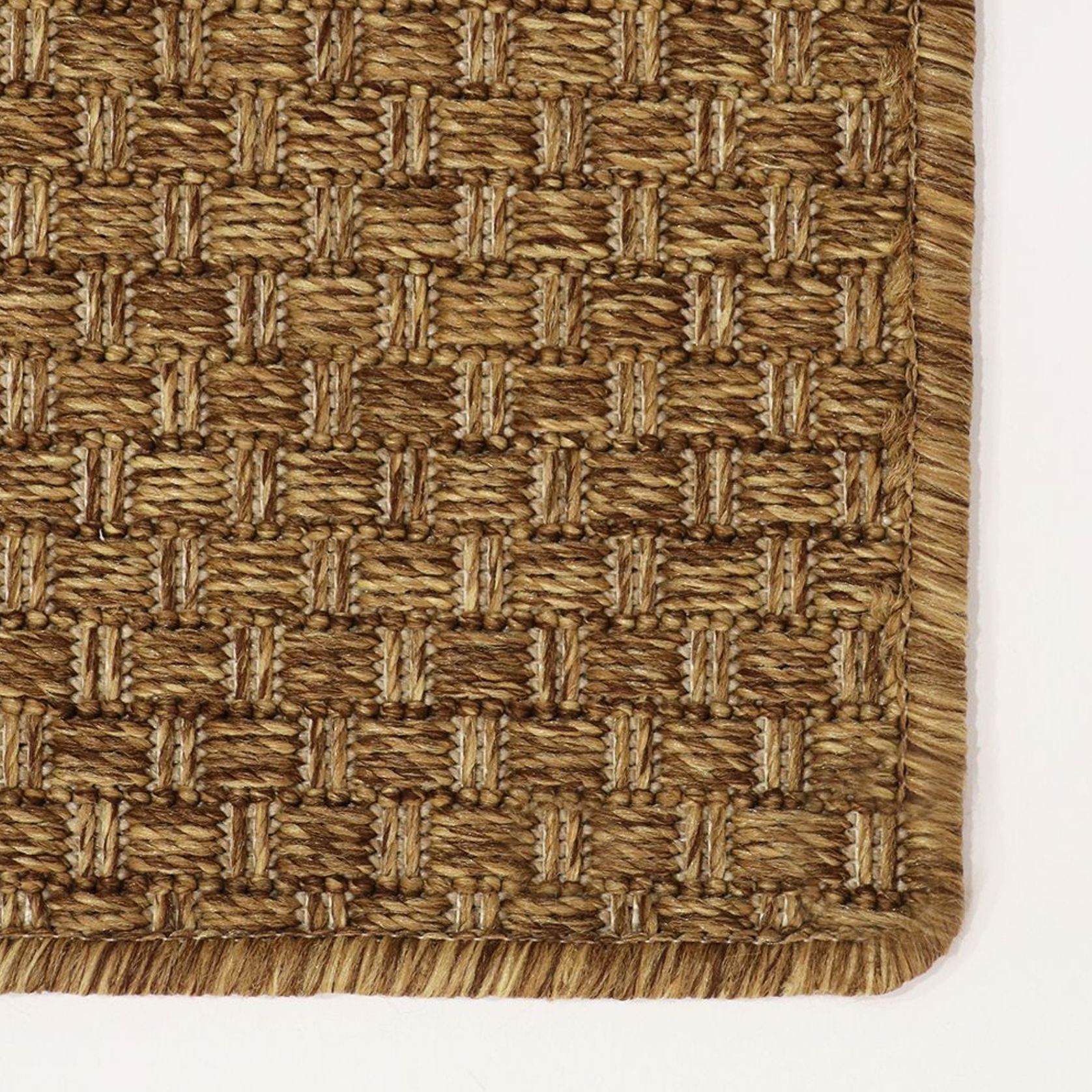 Baya Flax Outdoor Rug - Teak | ArchiPro NZ
