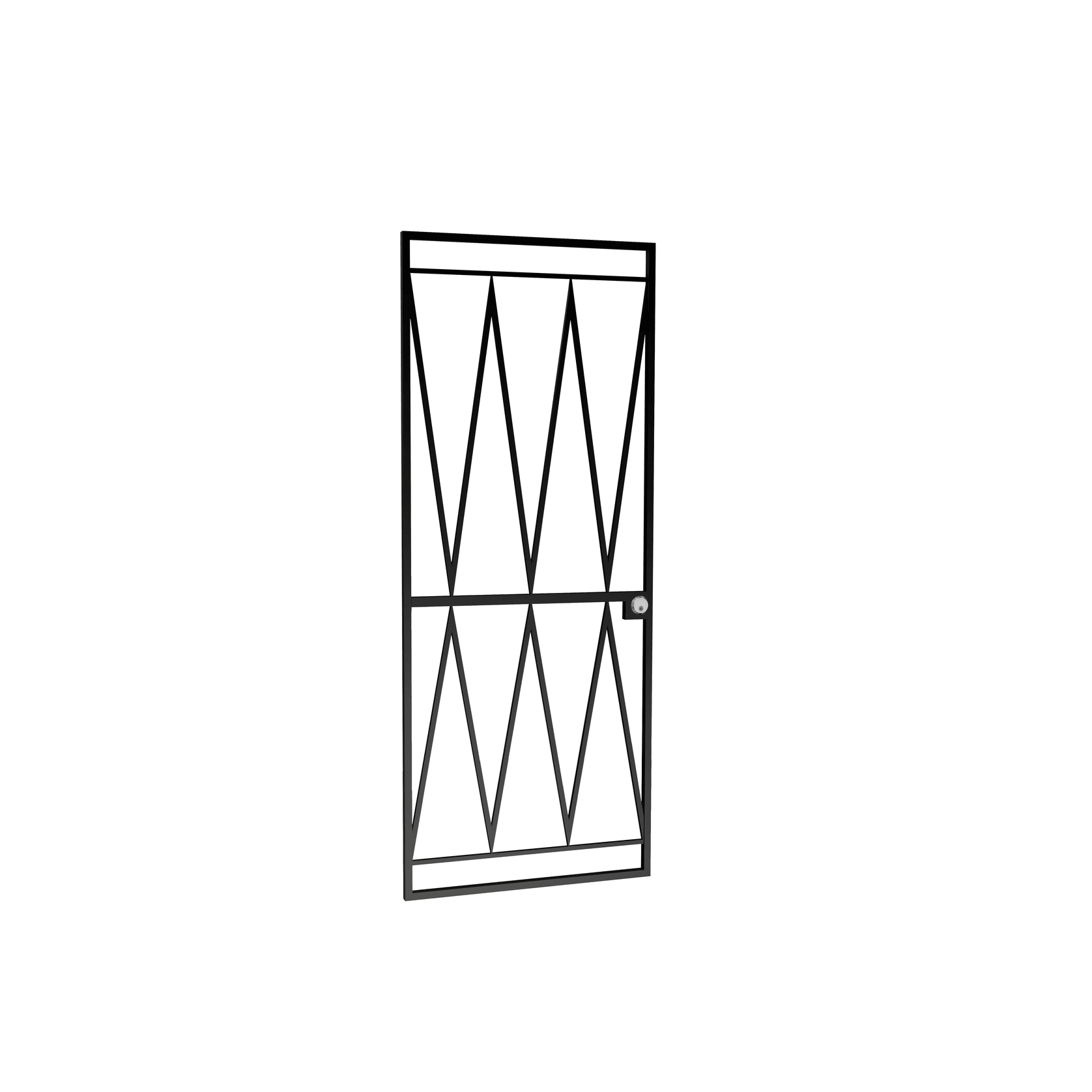 Zigzag Security Door | ArchiPro NZ