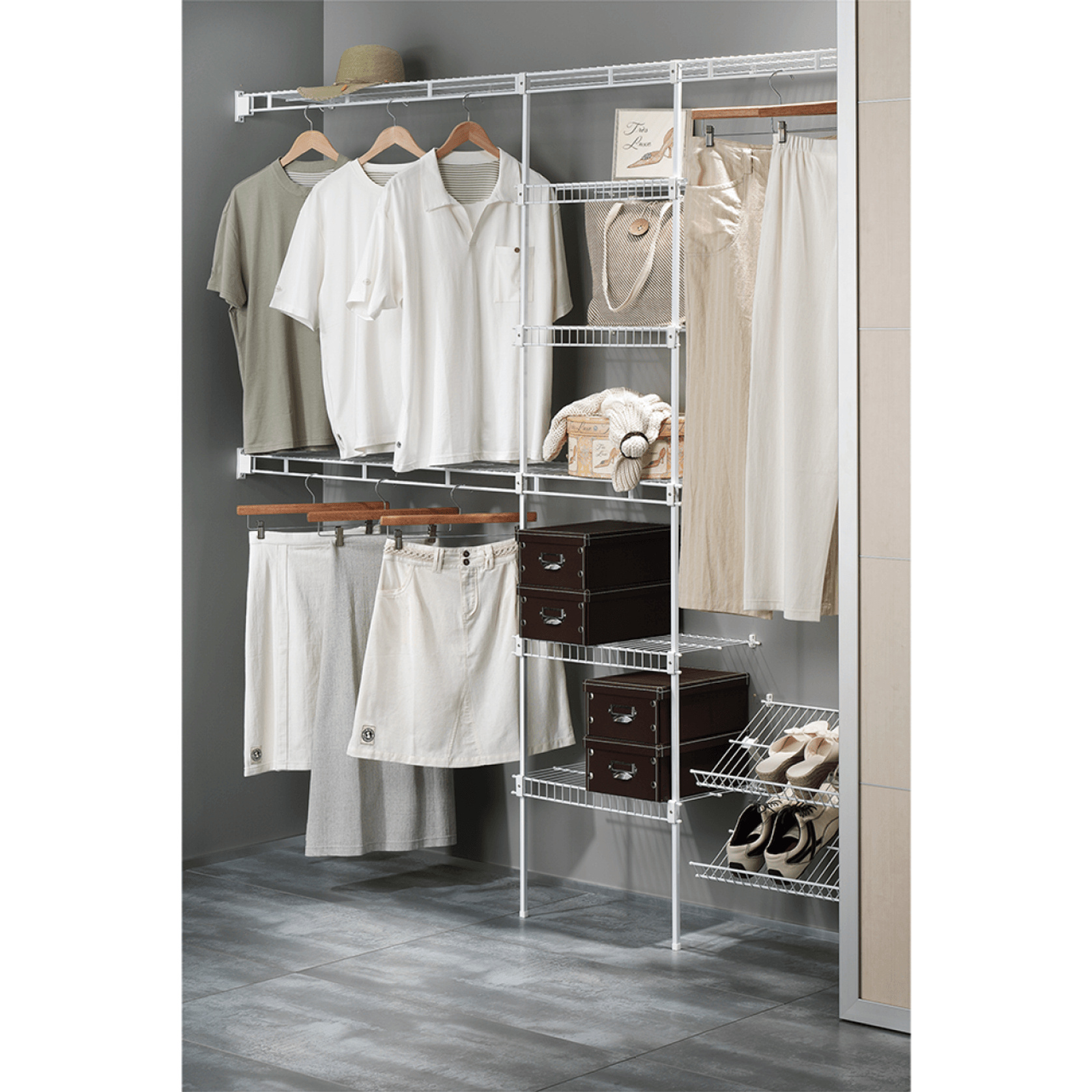 Juralco Wire Wardrobe Organisers | ArchiPro NZ