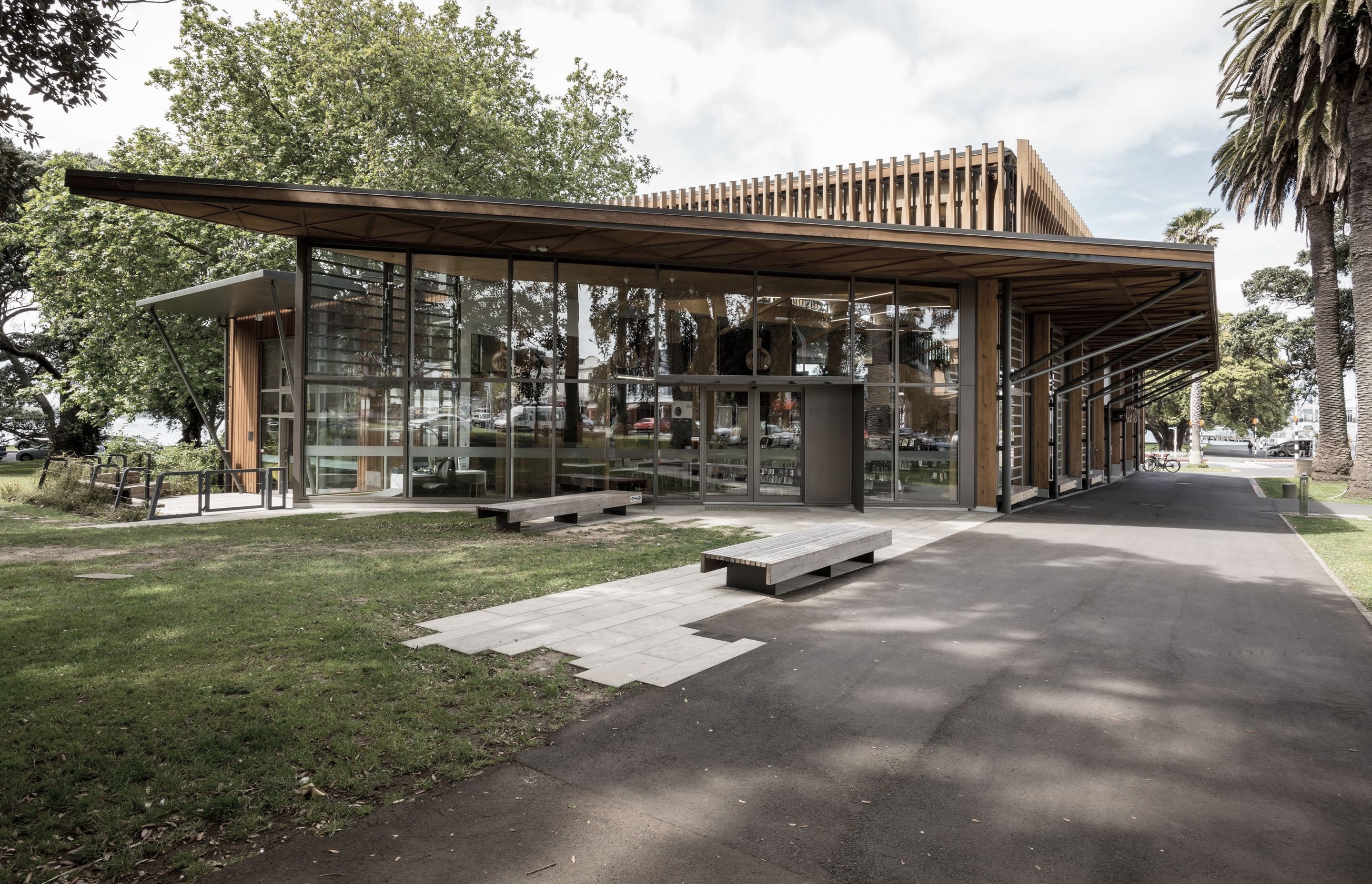 Devonport Library by Mark Scowen Photography | ArchiPro NZ