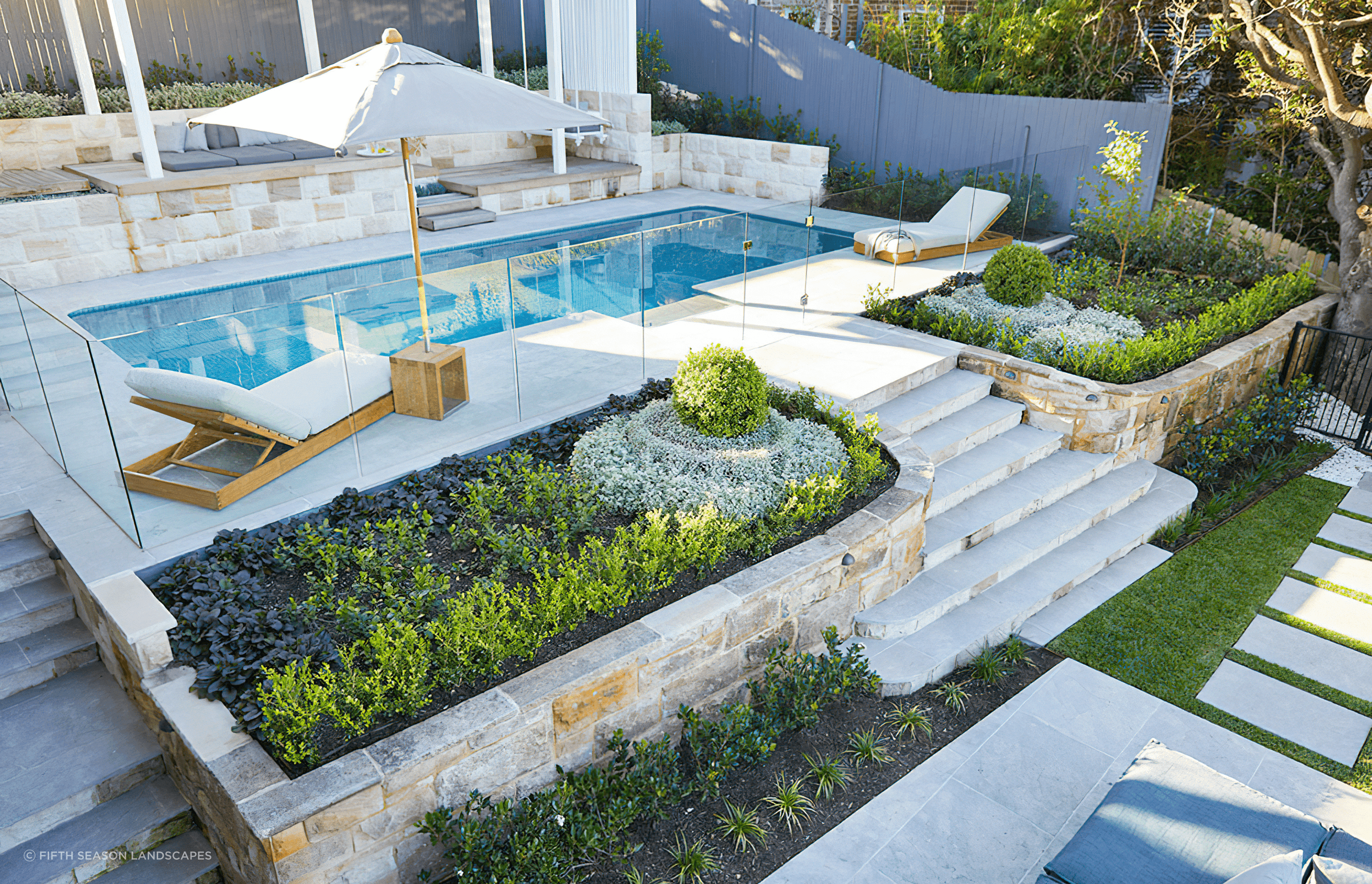 16 stunning pool landscaping ideas from across Australia | ArchiPro NZ