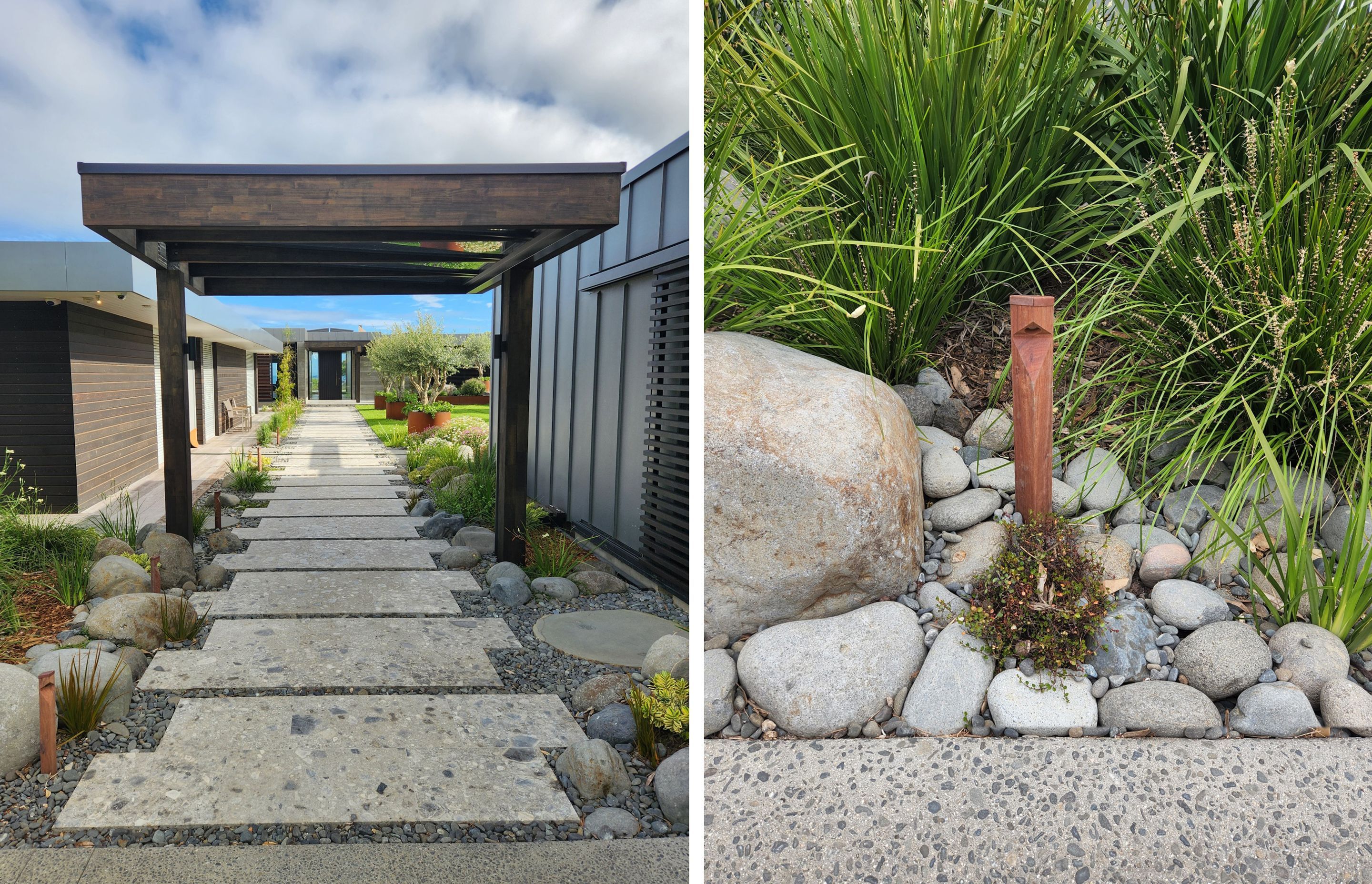 A new range of beautiful hardwood Bollards by Switch Lighting | ArchiPro NZ