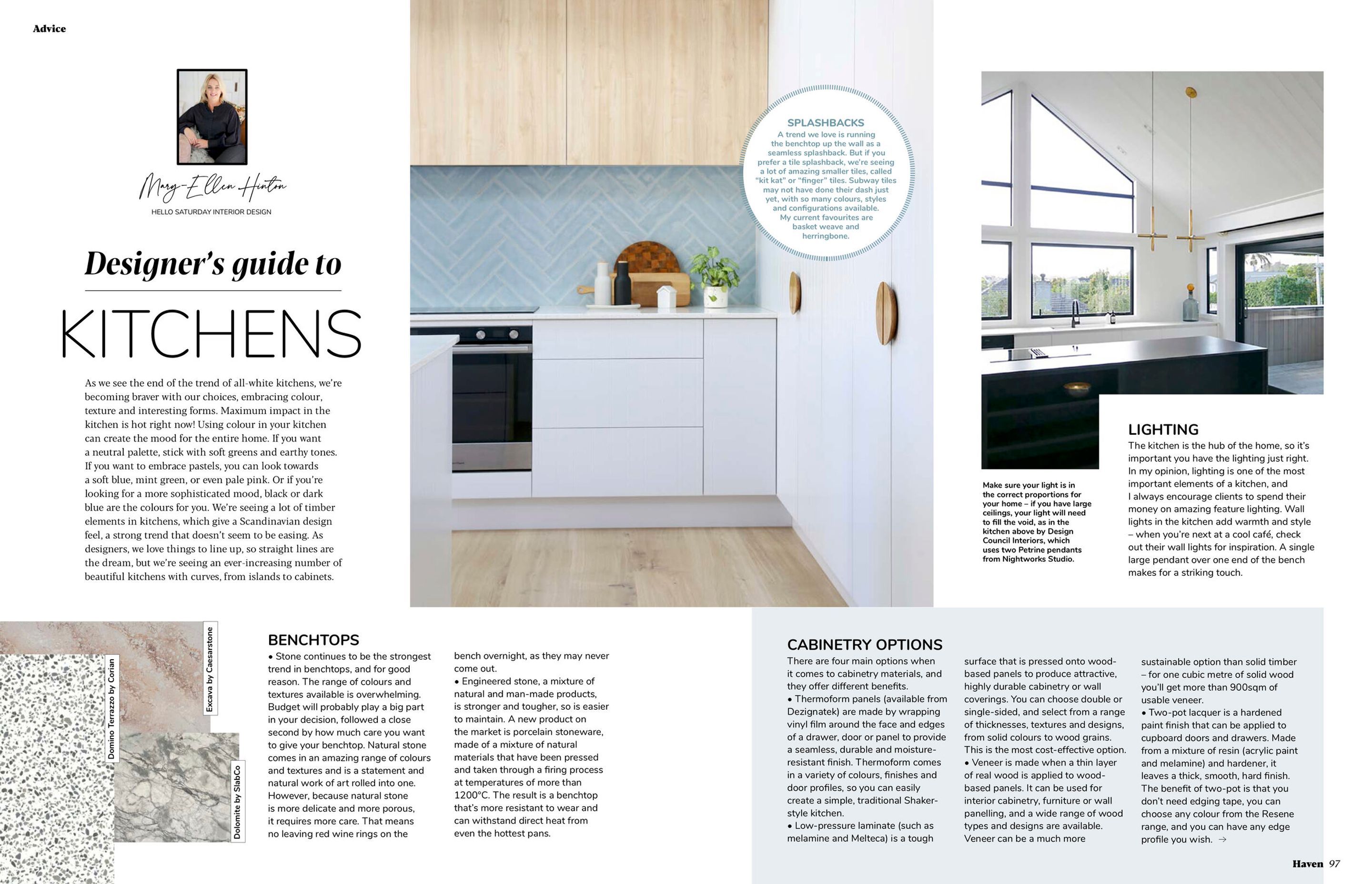 Designers Guide to Kitchens - Haven Magazine | ArchiPro NZ
