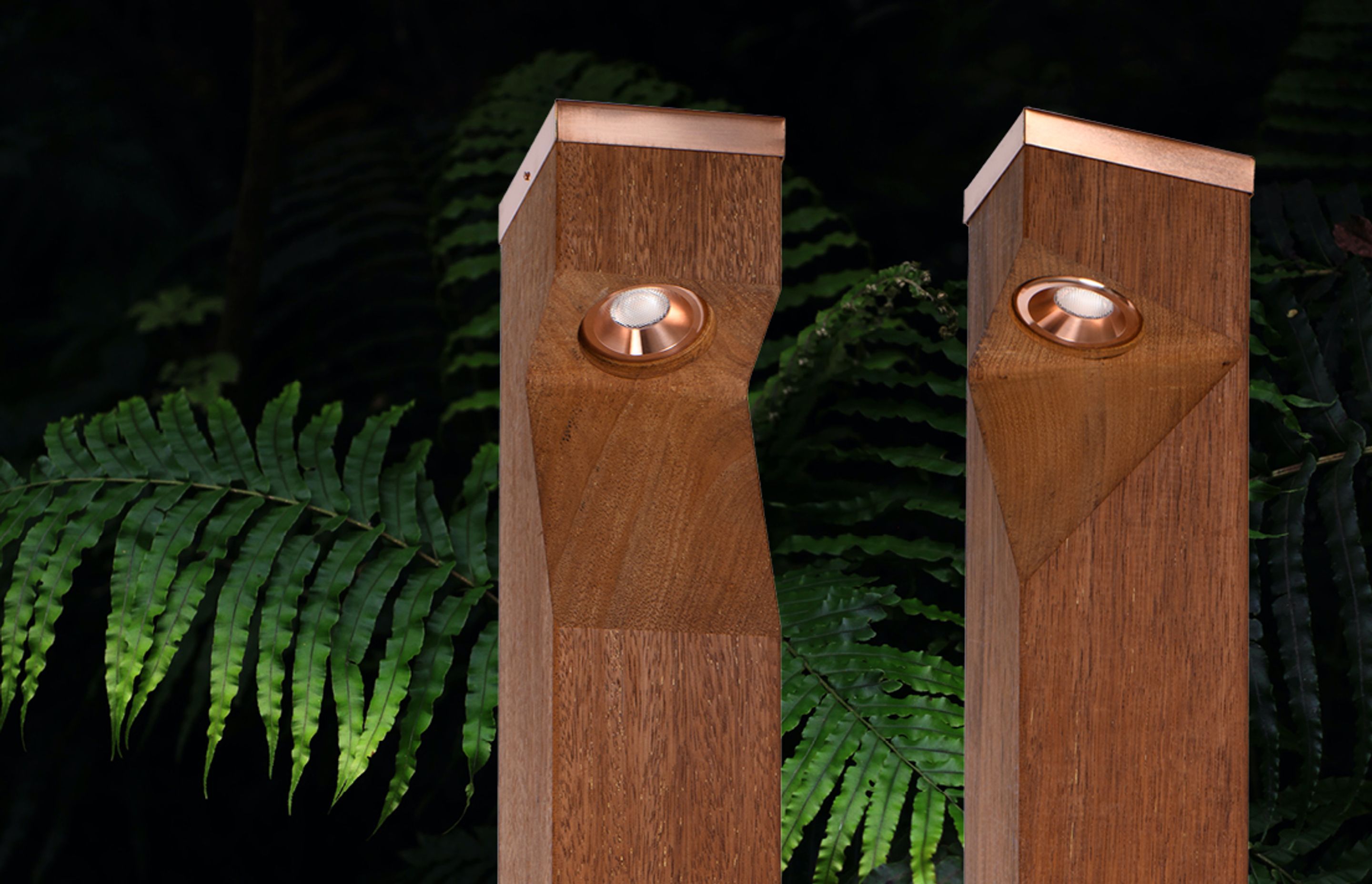 A new range of beautiful hardwood Bollards by Switch Lighting | ArchiPro NZ