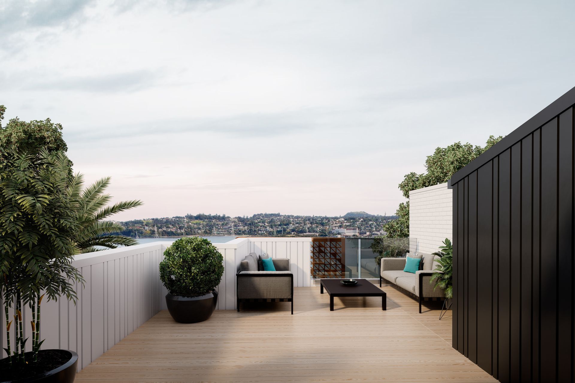 A stunning terraced development showcasing the best that medium-density ...