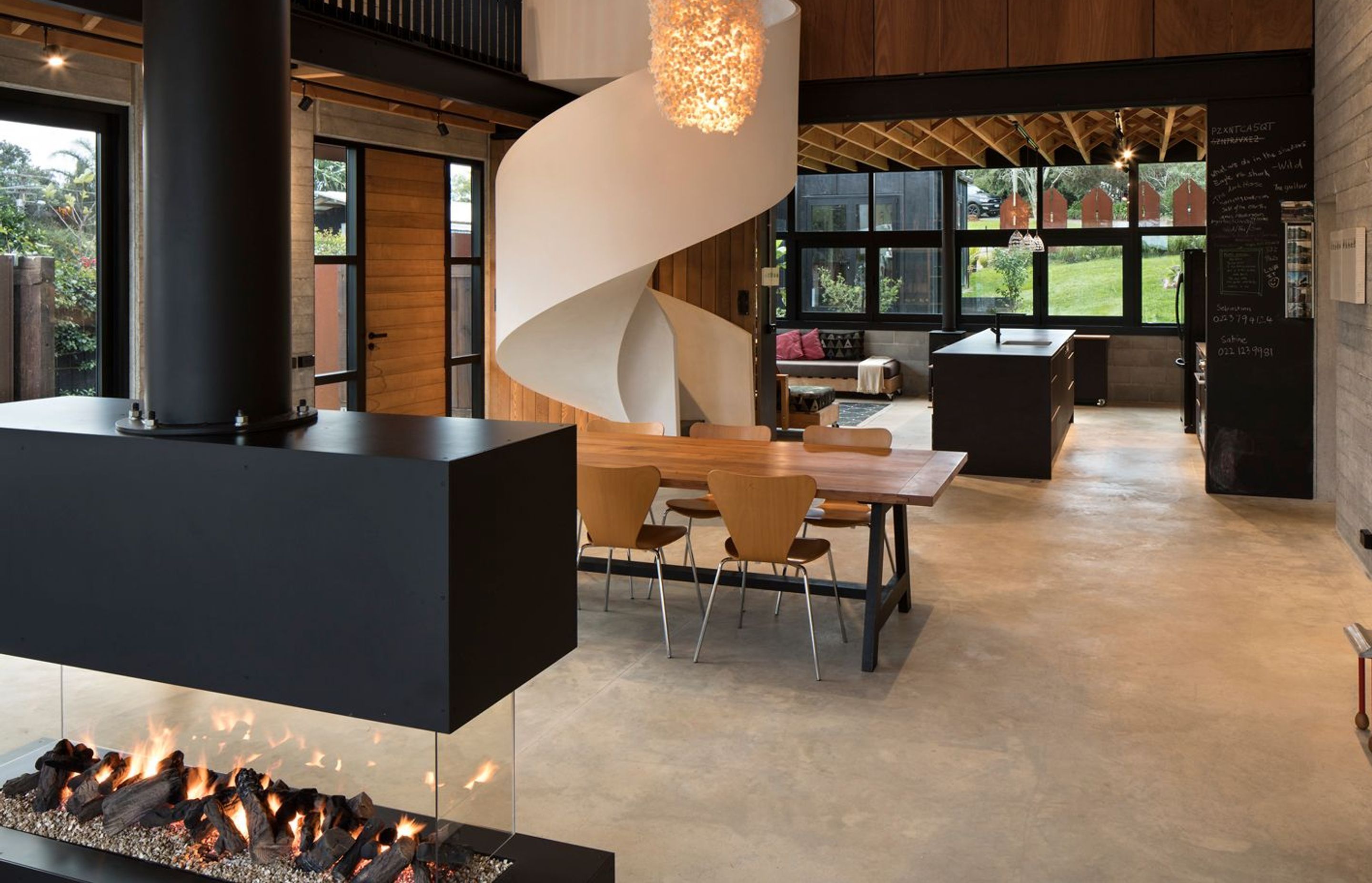 Open fronted versus glass fronted fireplaces | ArchiPro NZ