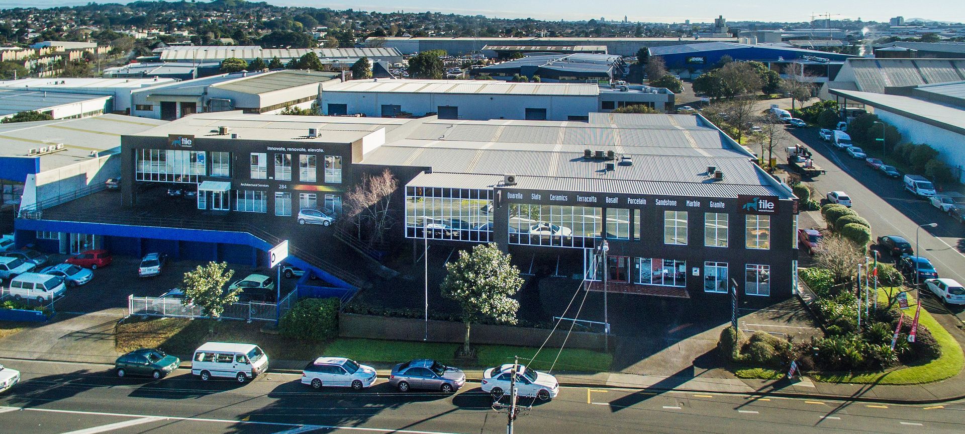 When your brief demands sustainable choice Tile Warehouse | ArchiPro NZ