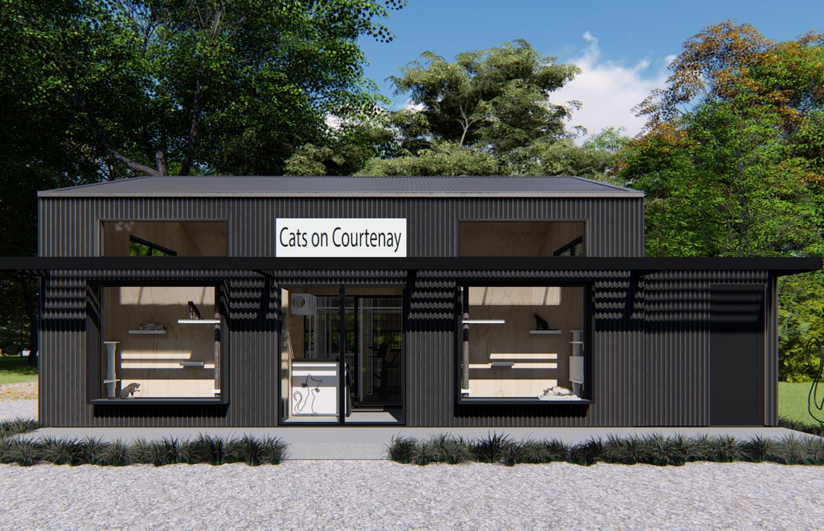 Cattery by Peter Dunbar Architectural Designer | ArchiPro NZ