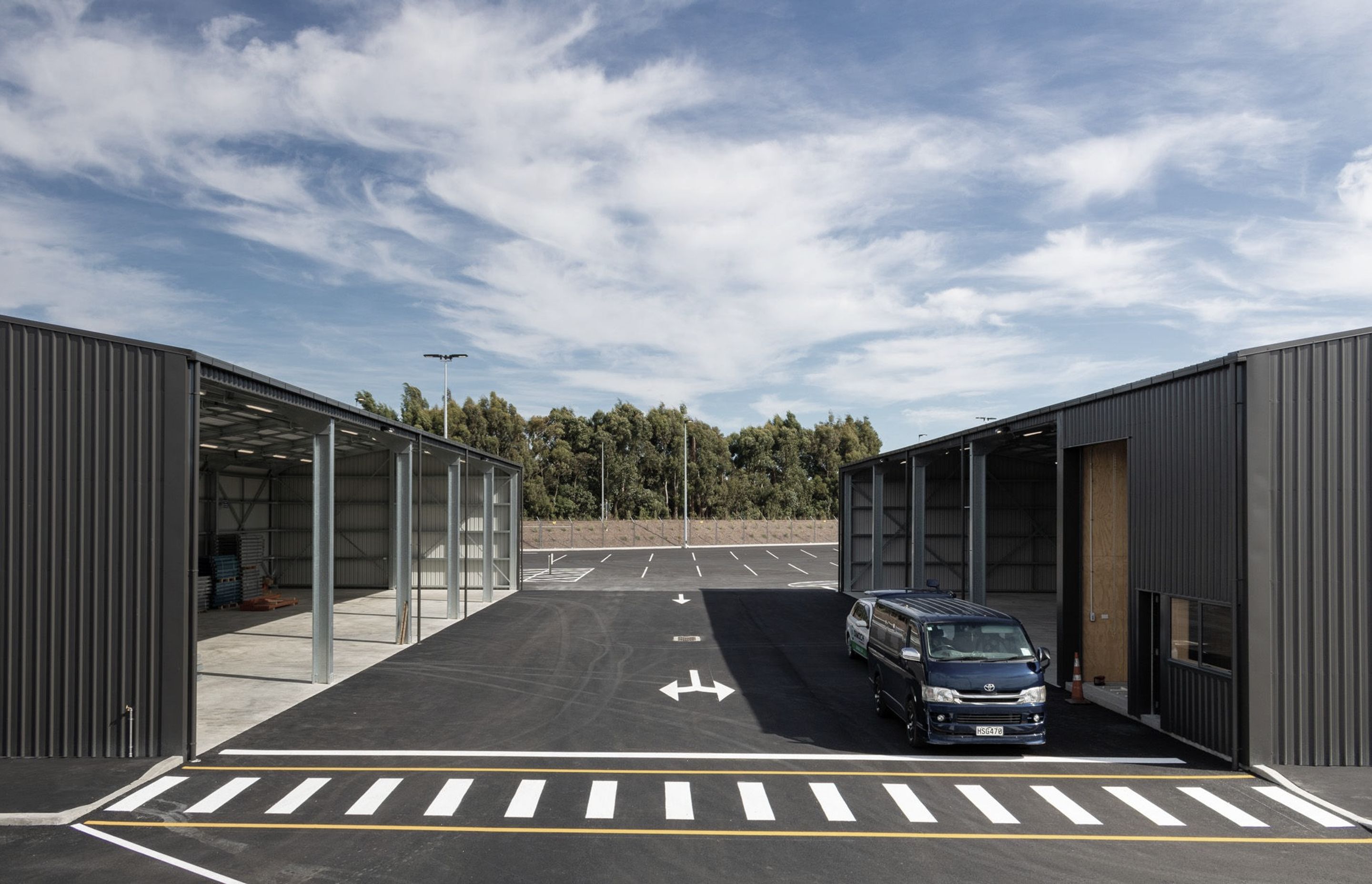 Commercial Shed, Christchurch by Steel Shed Systems | ArchiPro NZ